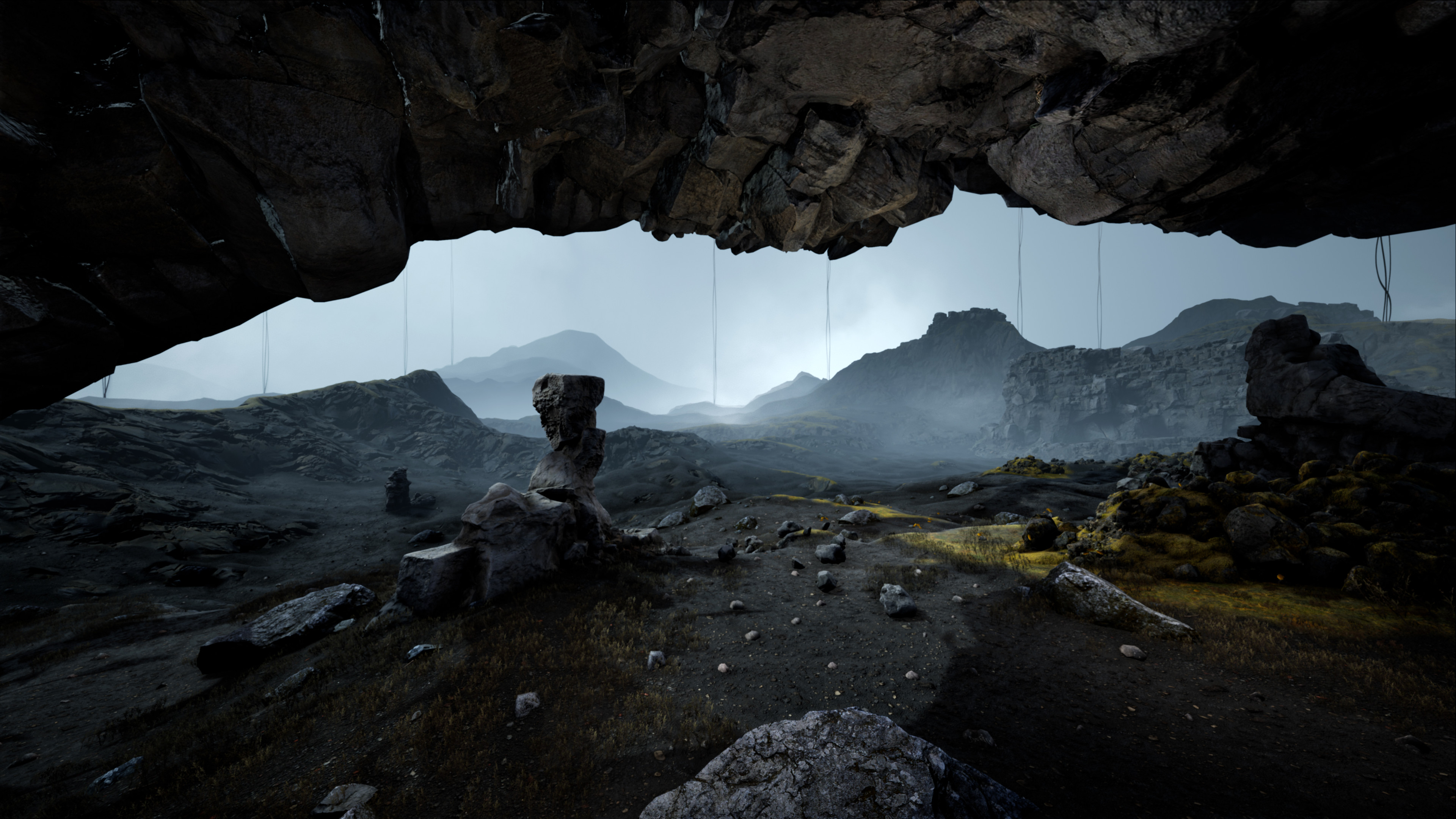 Junliang Zhang - Procedural Death Stranding Fan Art Landscape with ...