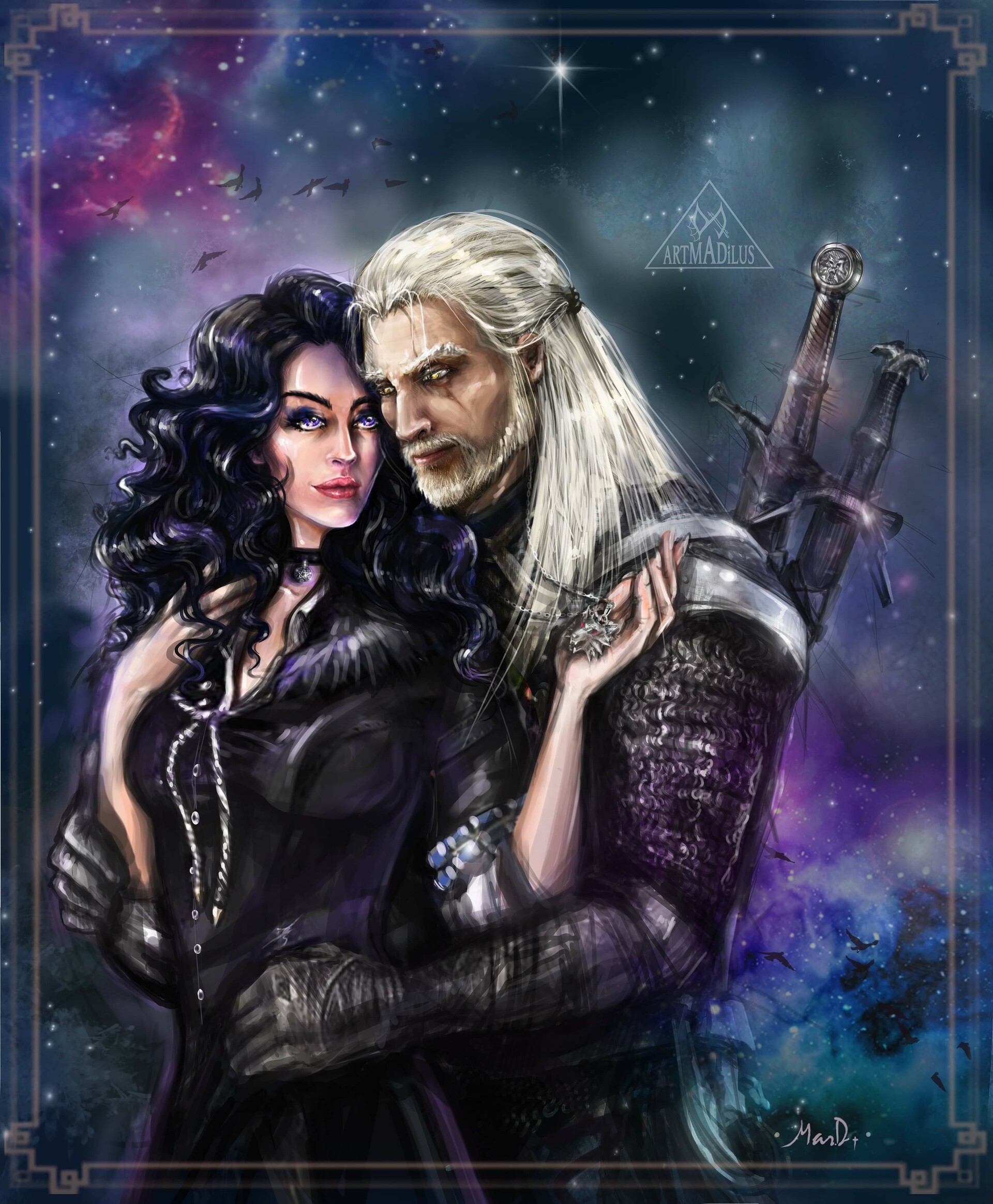 ArtStation - Lilac & gooseberries - Witcher fanart