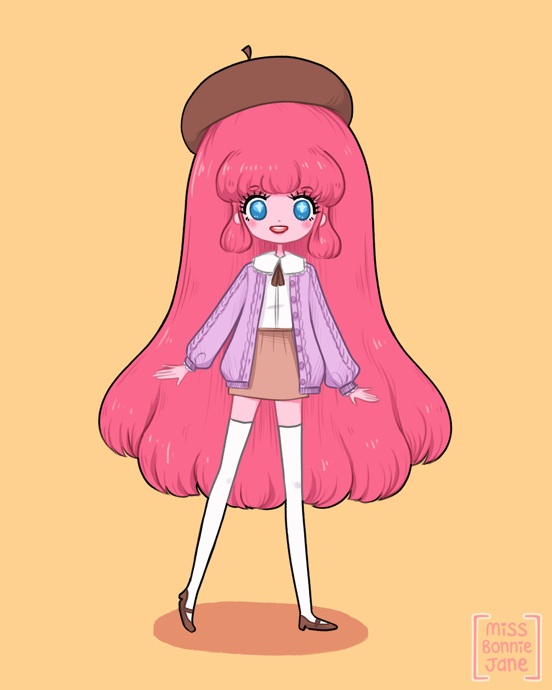 Adventure Time Princess Hair