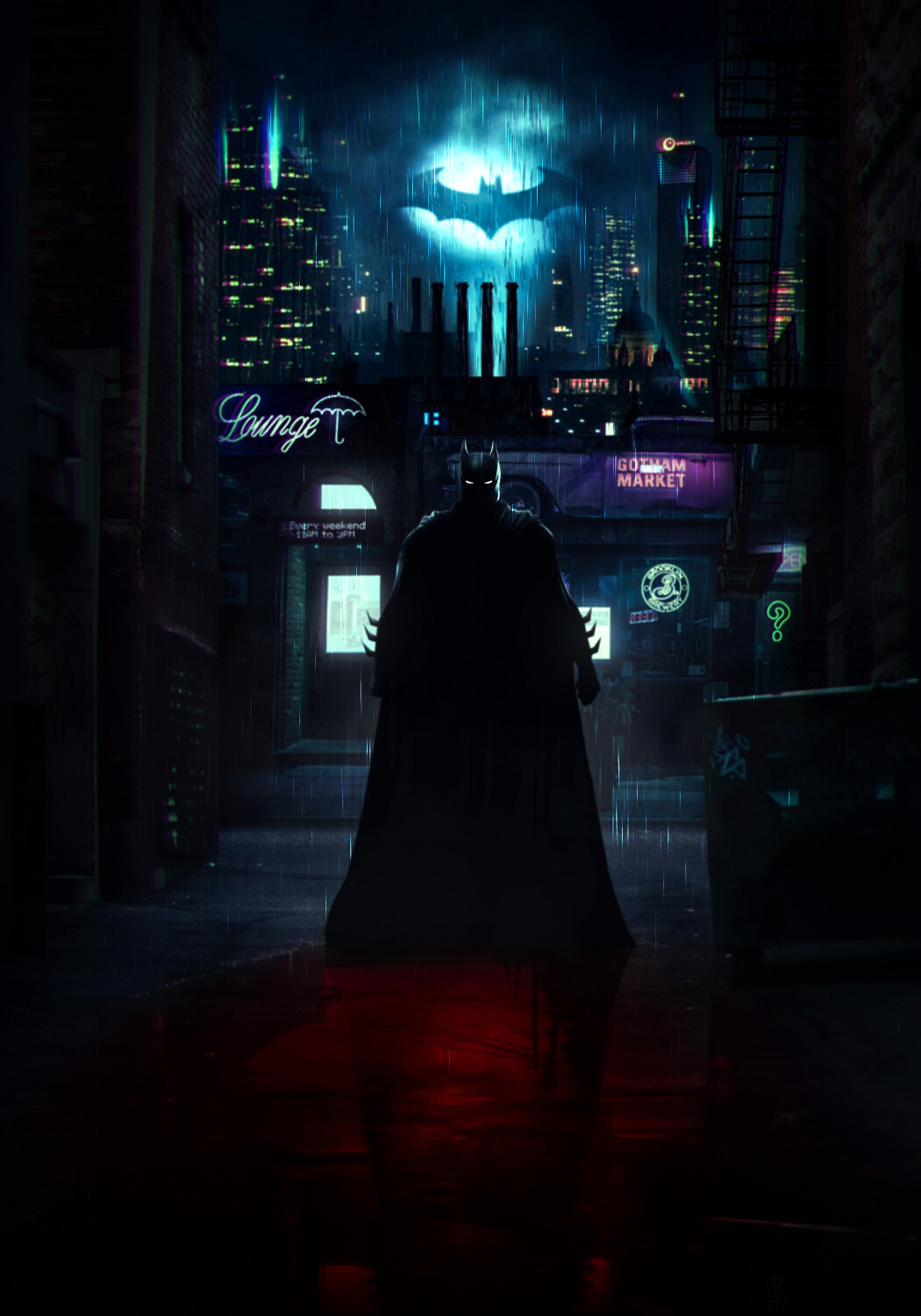 ArtStation - BATMAN ALLEY V3