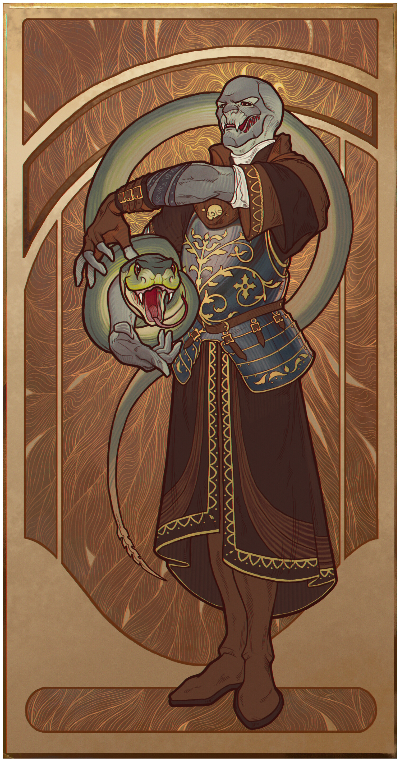 ArtStation - Snake Overlord