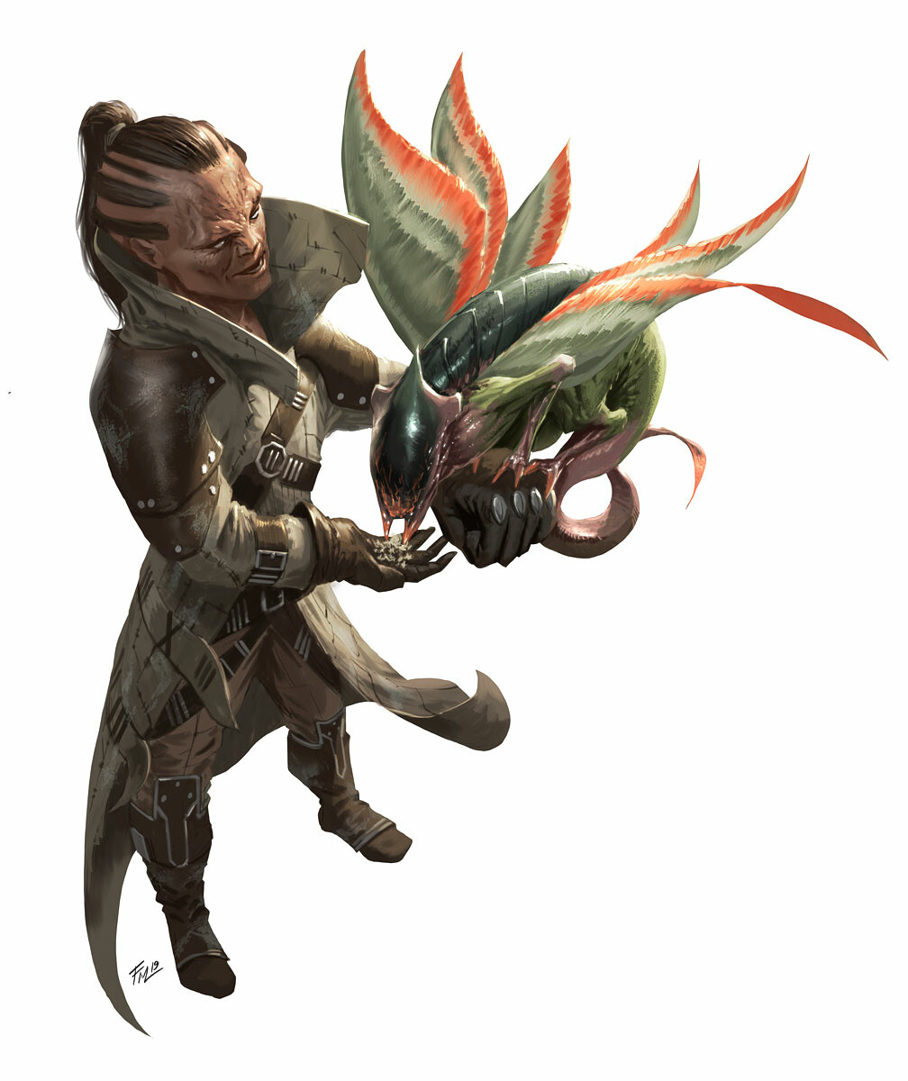 Numenera character by Federico Musetti : r/imaginarypets