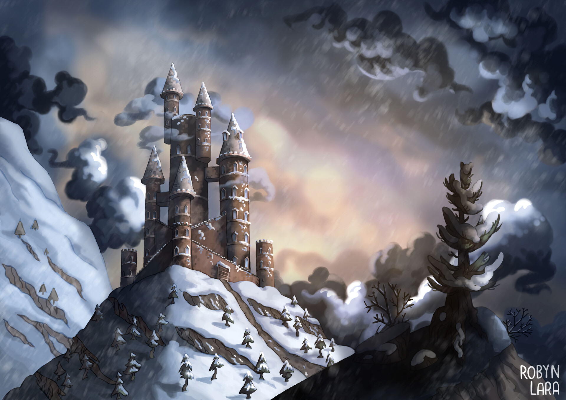 ArtStation - Wayward - Castle