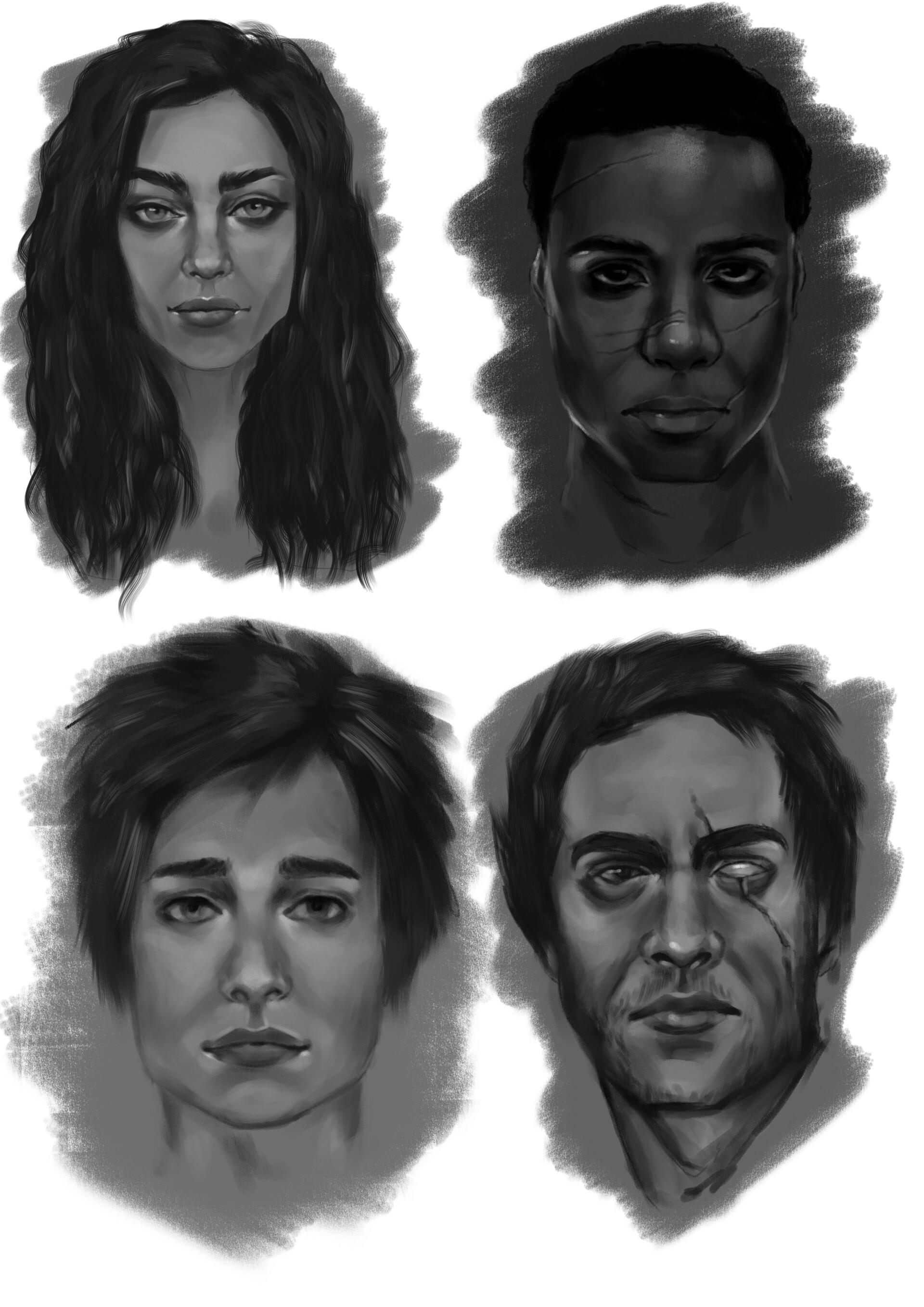 ArtStation - Watership Down Portraits