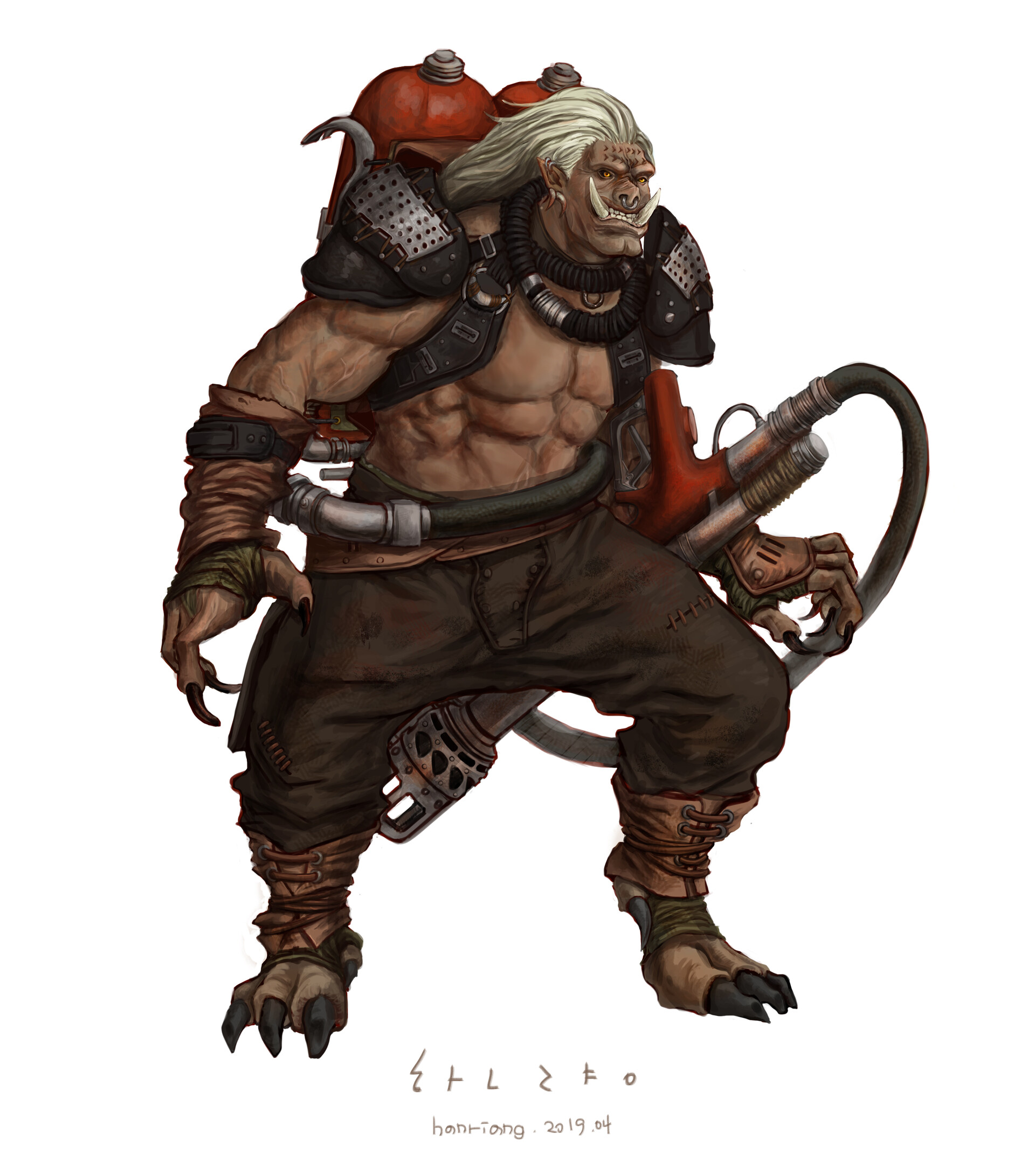 ArtStation - Orc charater design