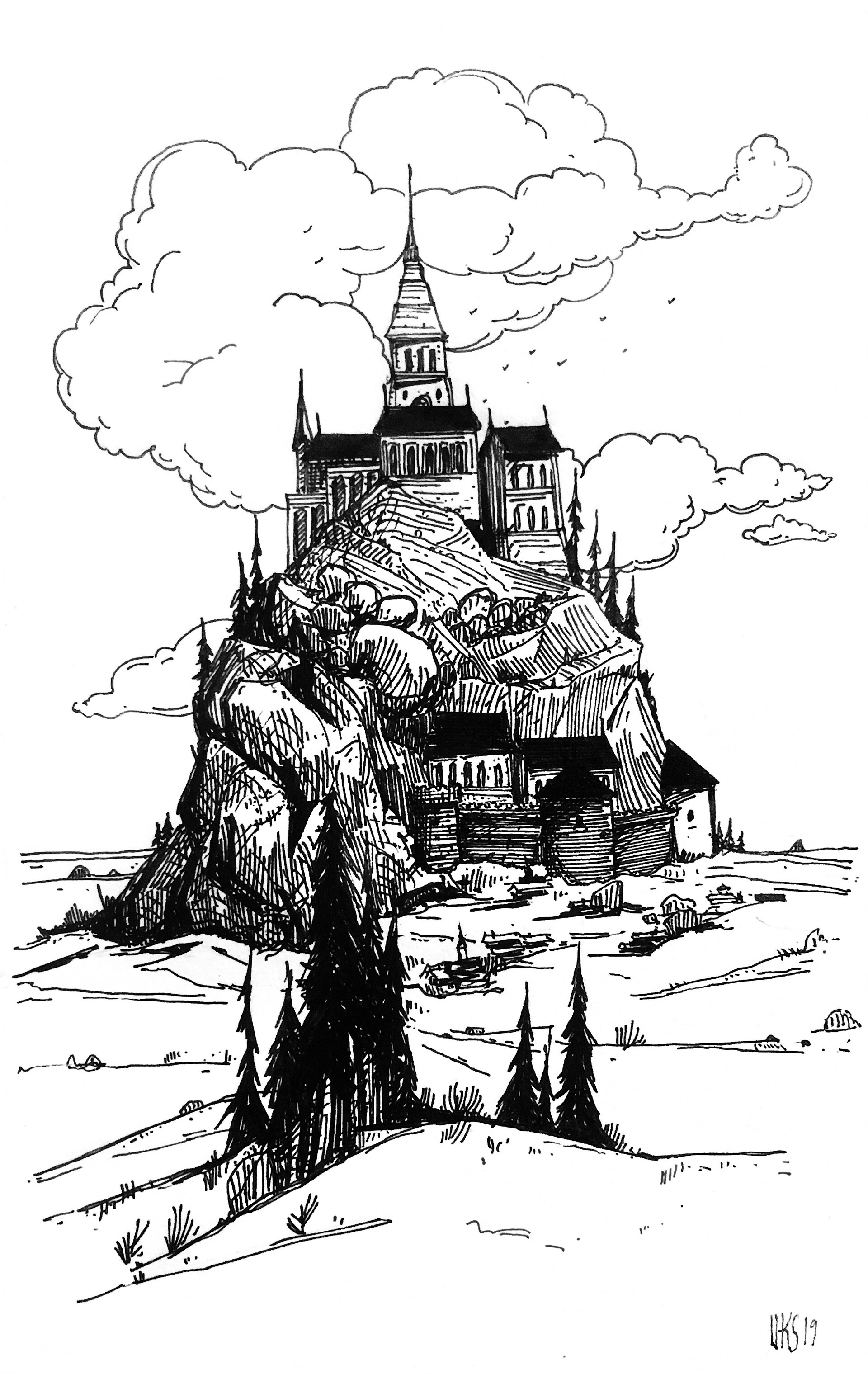 ArtStation - Mt. Saint Victor