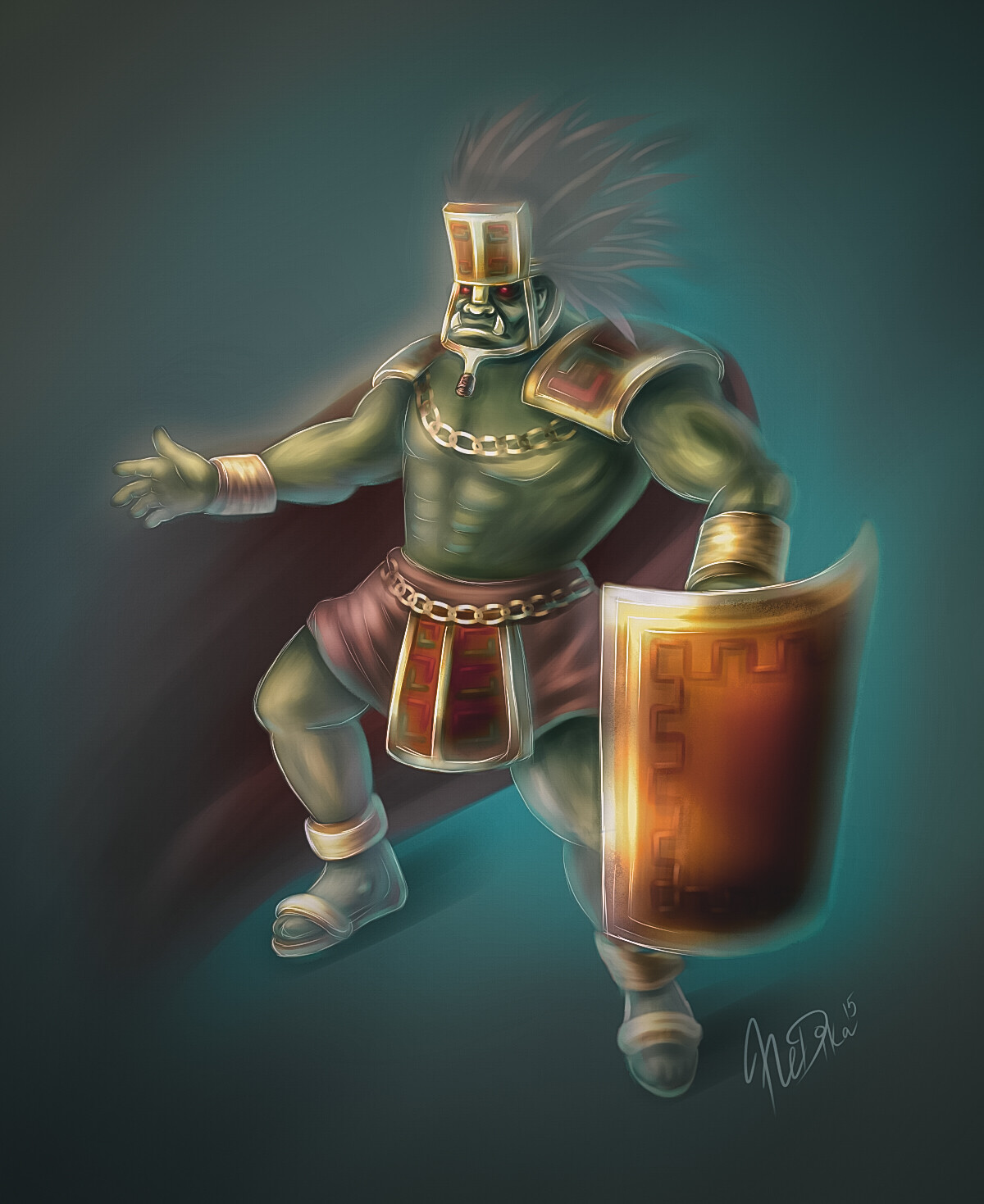 ArtStation - Orc Hero