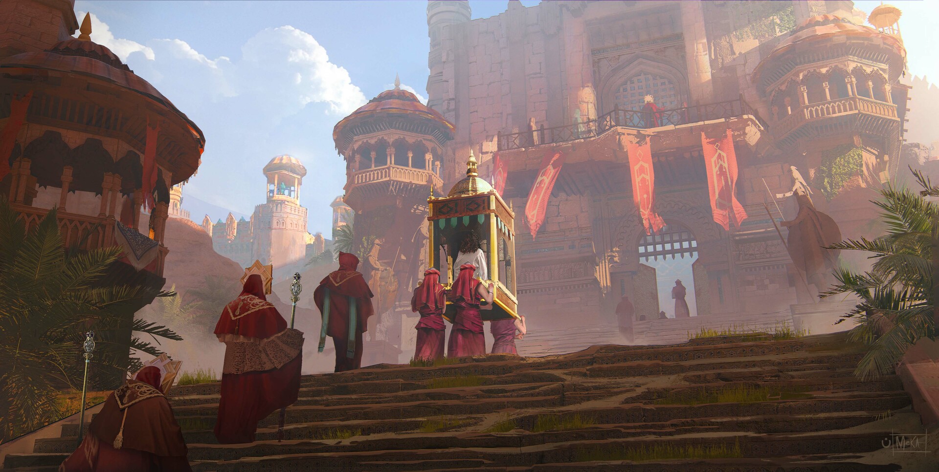 ArtStation - THE HOLY PROCESSION