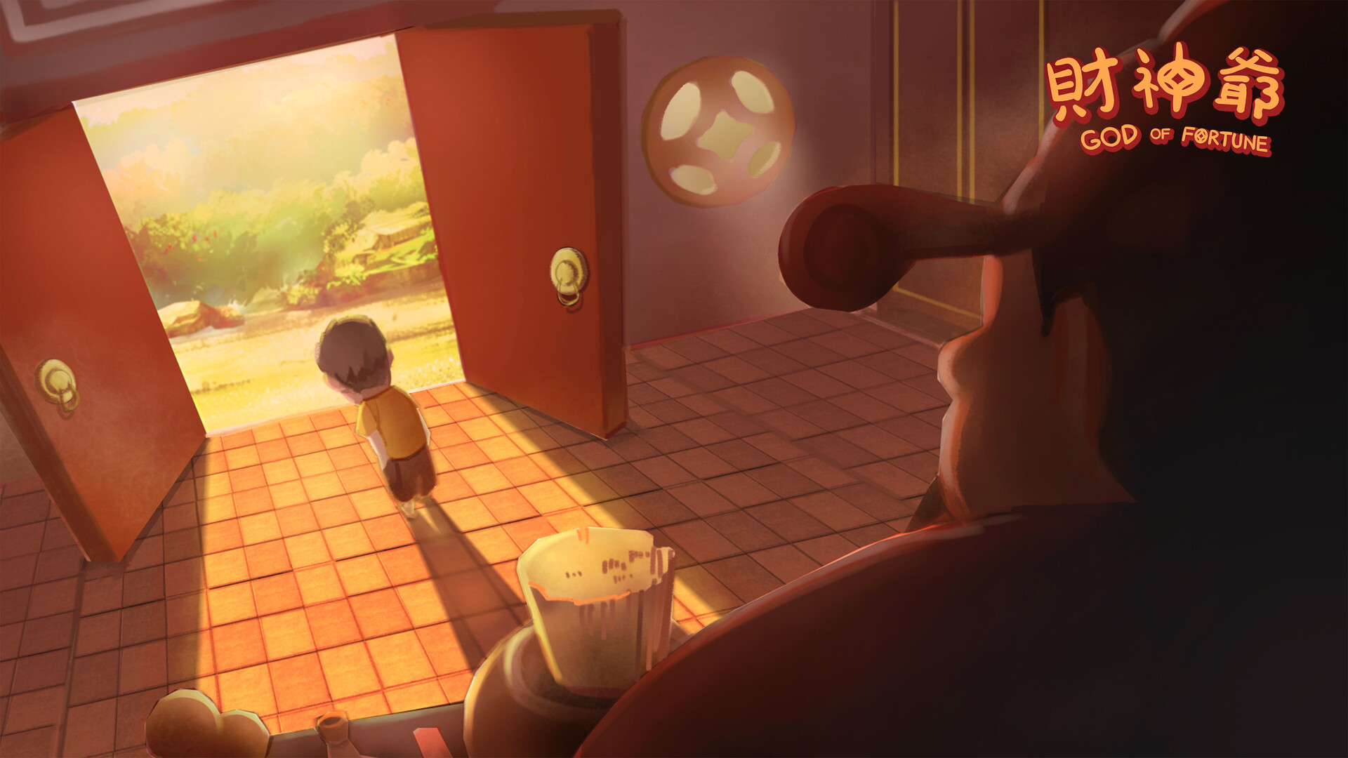 ArtStation - God of Fortune: Key Art