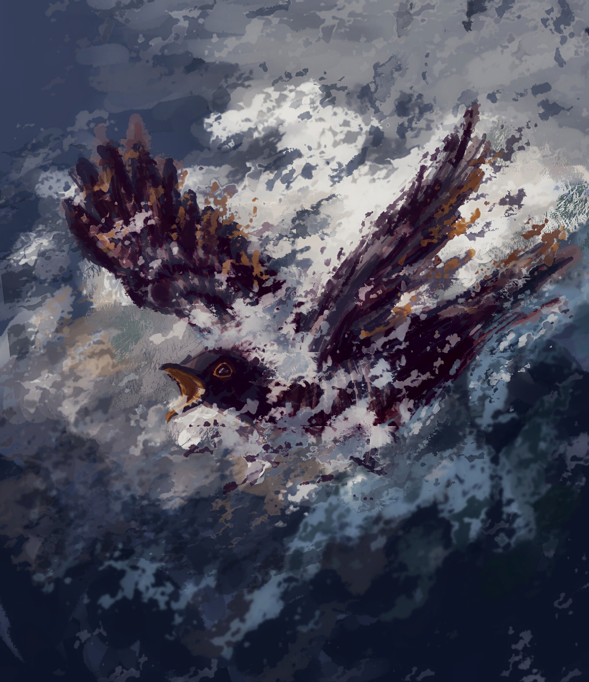 ArtStation - Drowning Bird (March 2020)