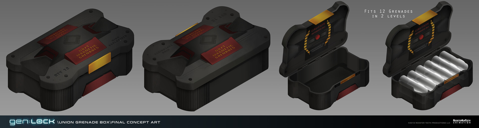 Sana Freeman - gen:Lock: Union Weapon Concepts