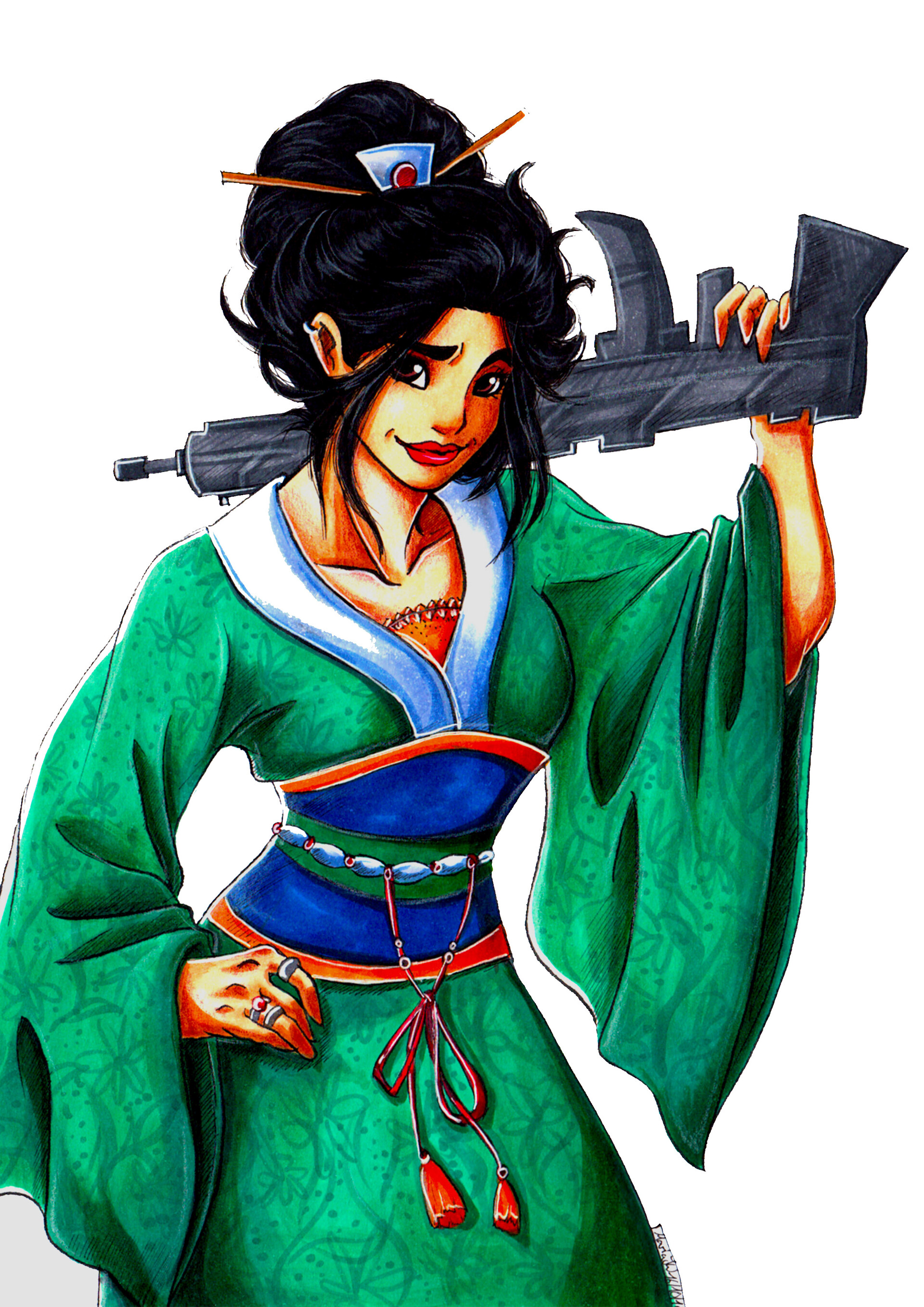 ArtStation - Women with weapons