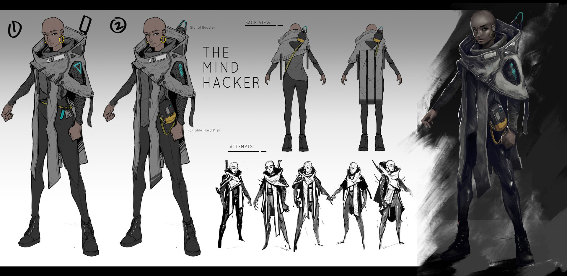ArtStation - Female Hacker