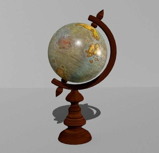 ArtStation - Globe -Azeroth