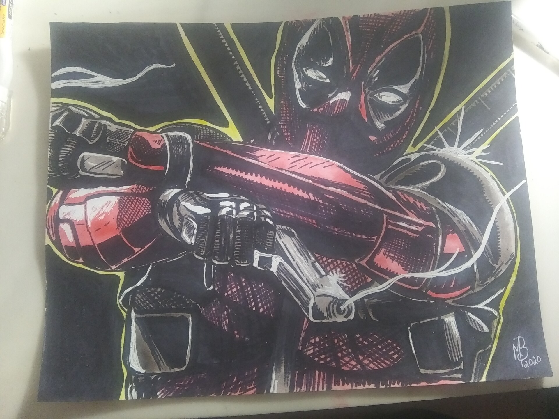 ArtStation - Deadpool fan art