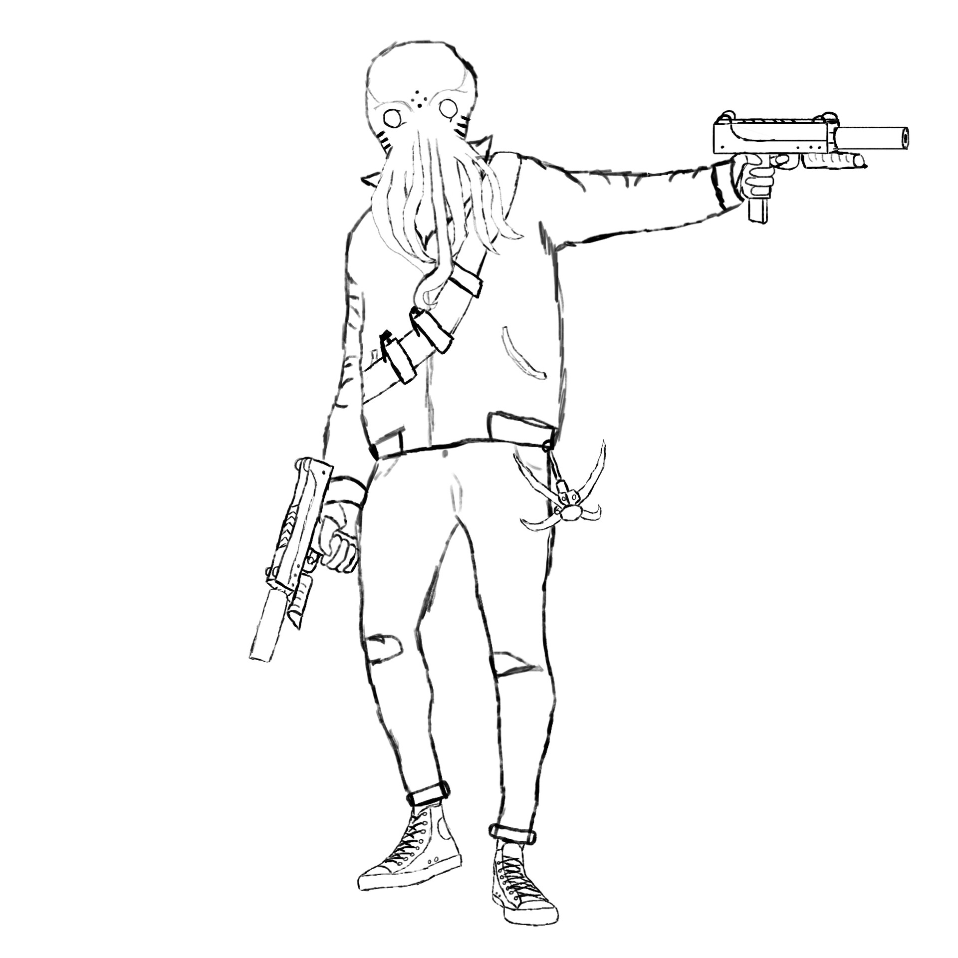 ArtStation - WIP Kraken Character Concept Art