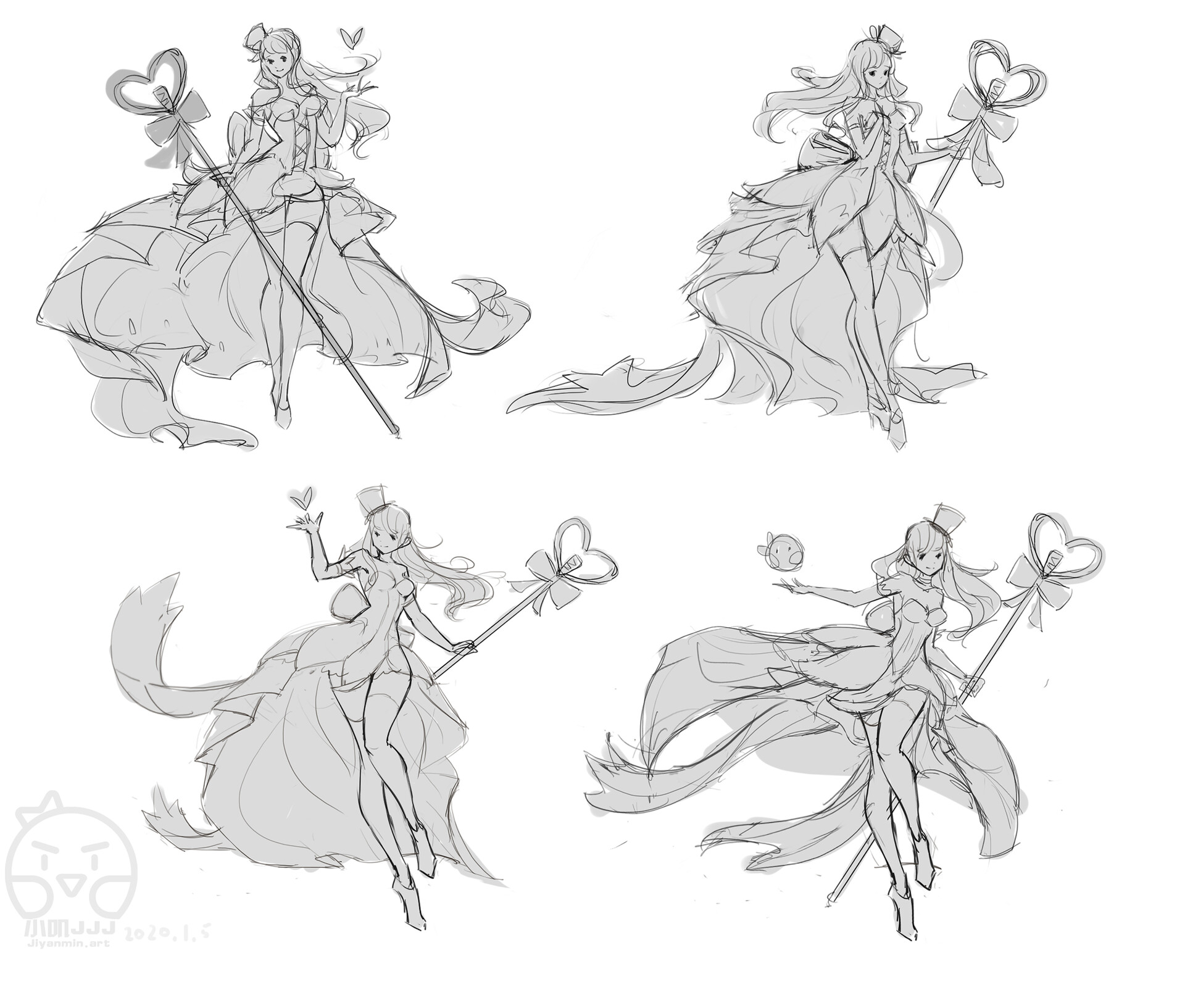 Yanmin Ji - 王者荣耀王昭君立绘