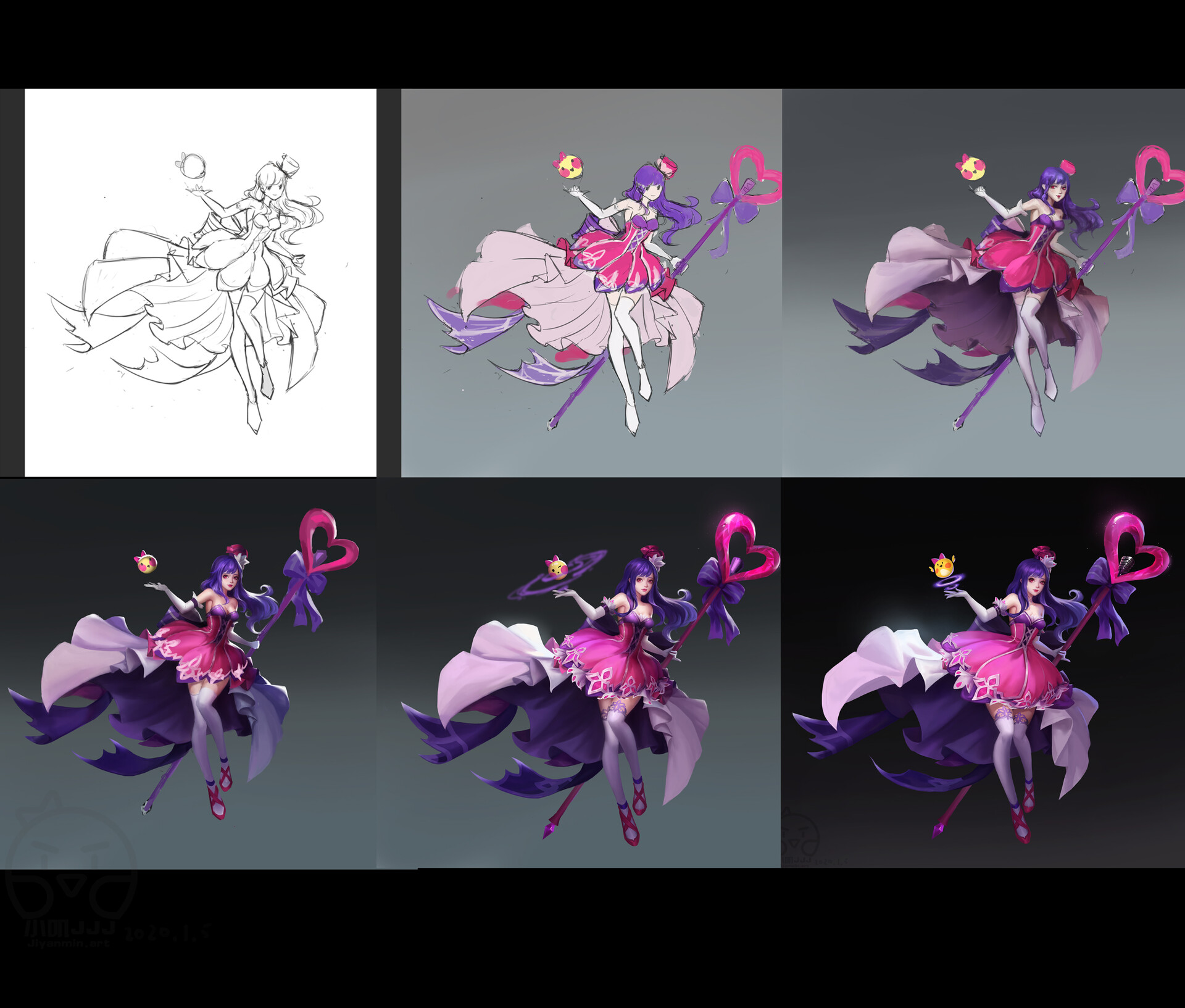 Yanmin Ji - 王者荣耀王昭君立绘