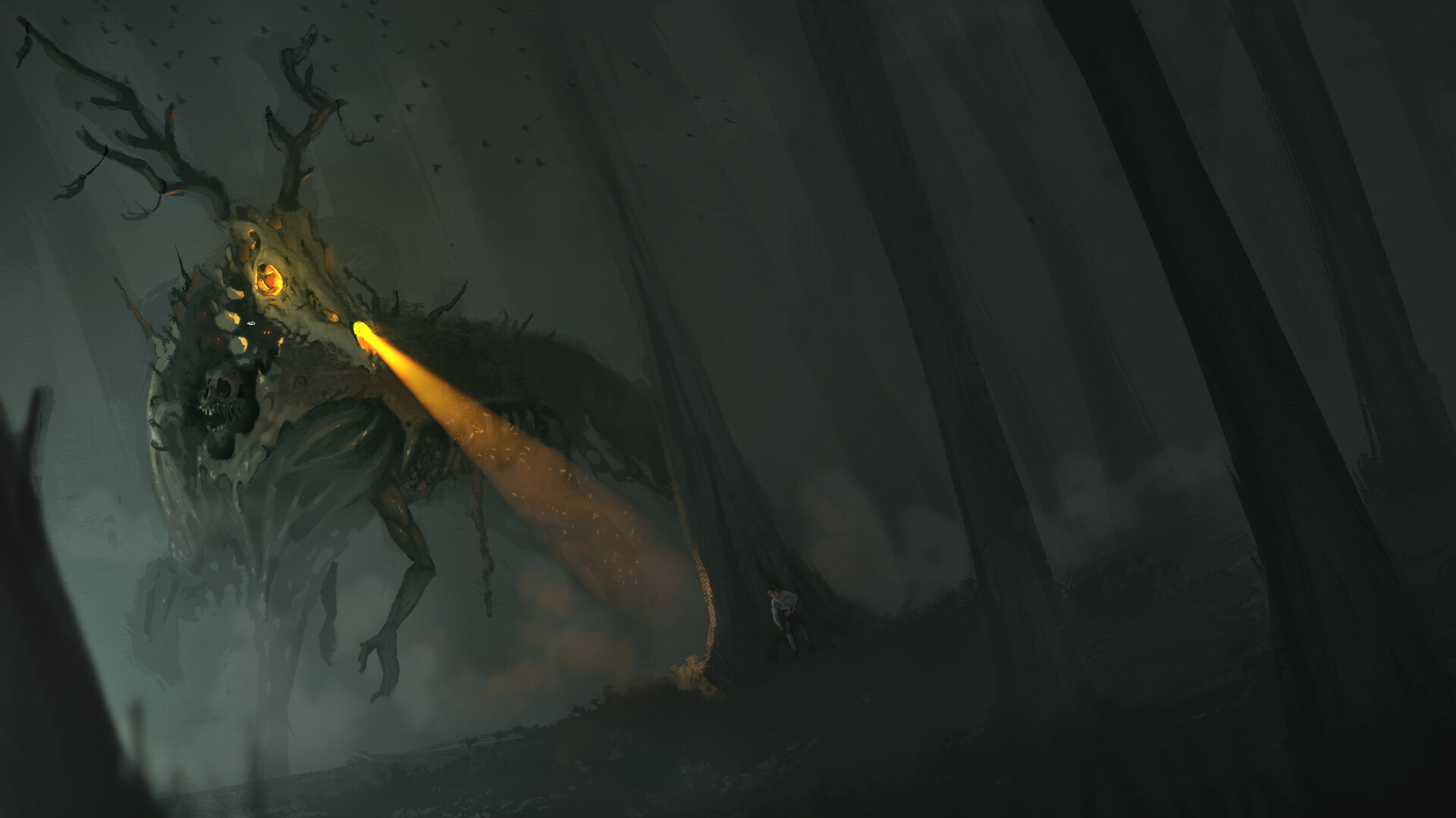 ArtStation - Forest Stalker - Speedpaint
