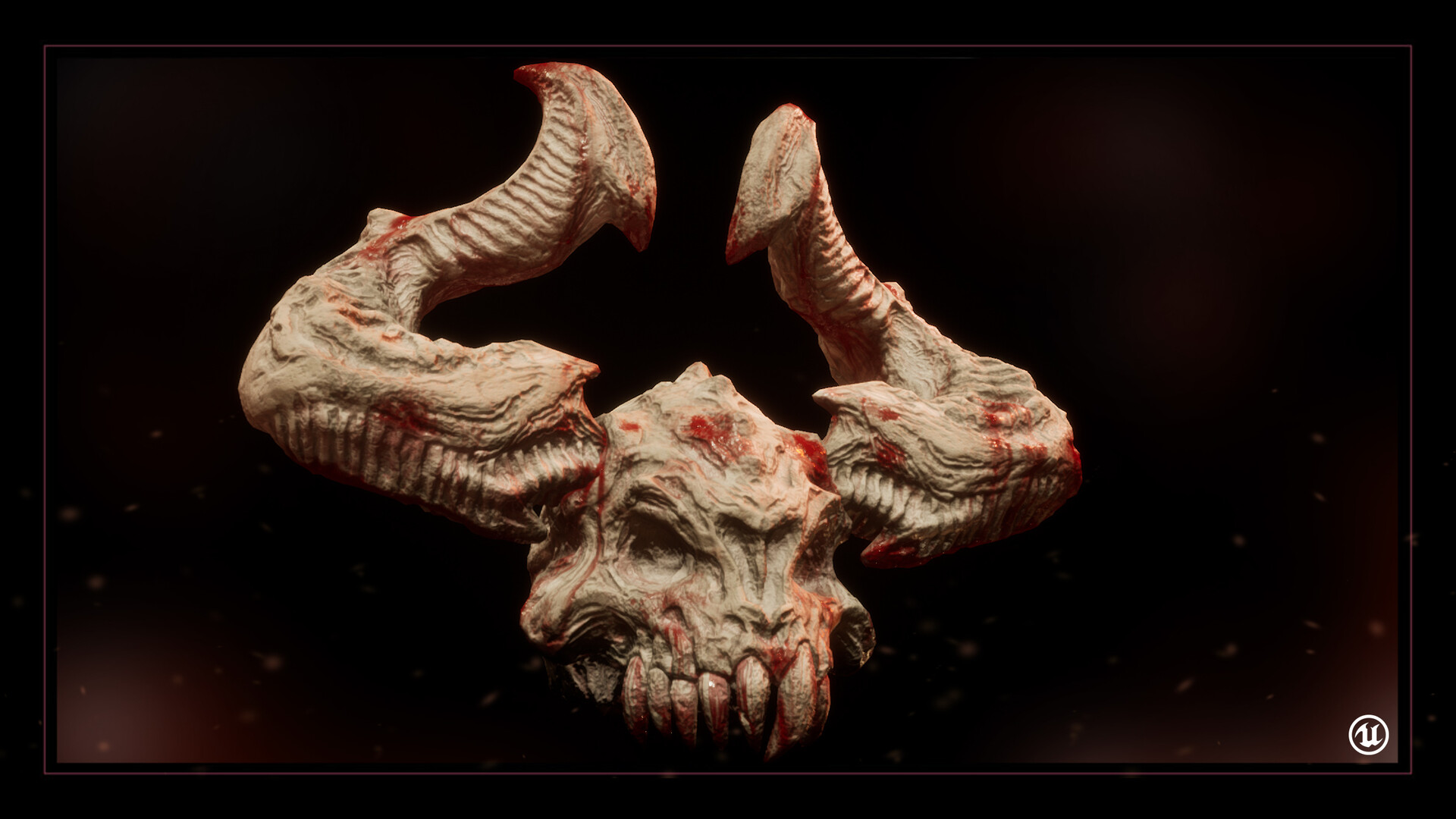 ArtStation - The demon skull