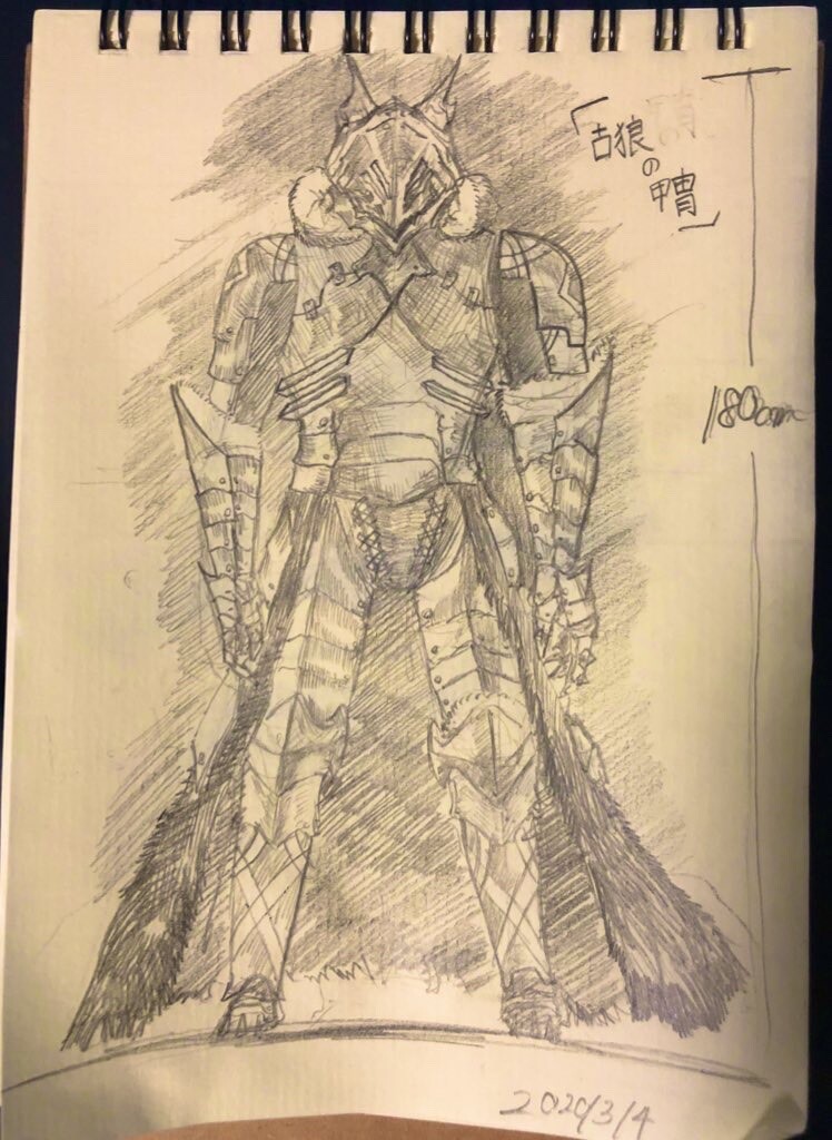 ArtStation - Old Wolf Armor