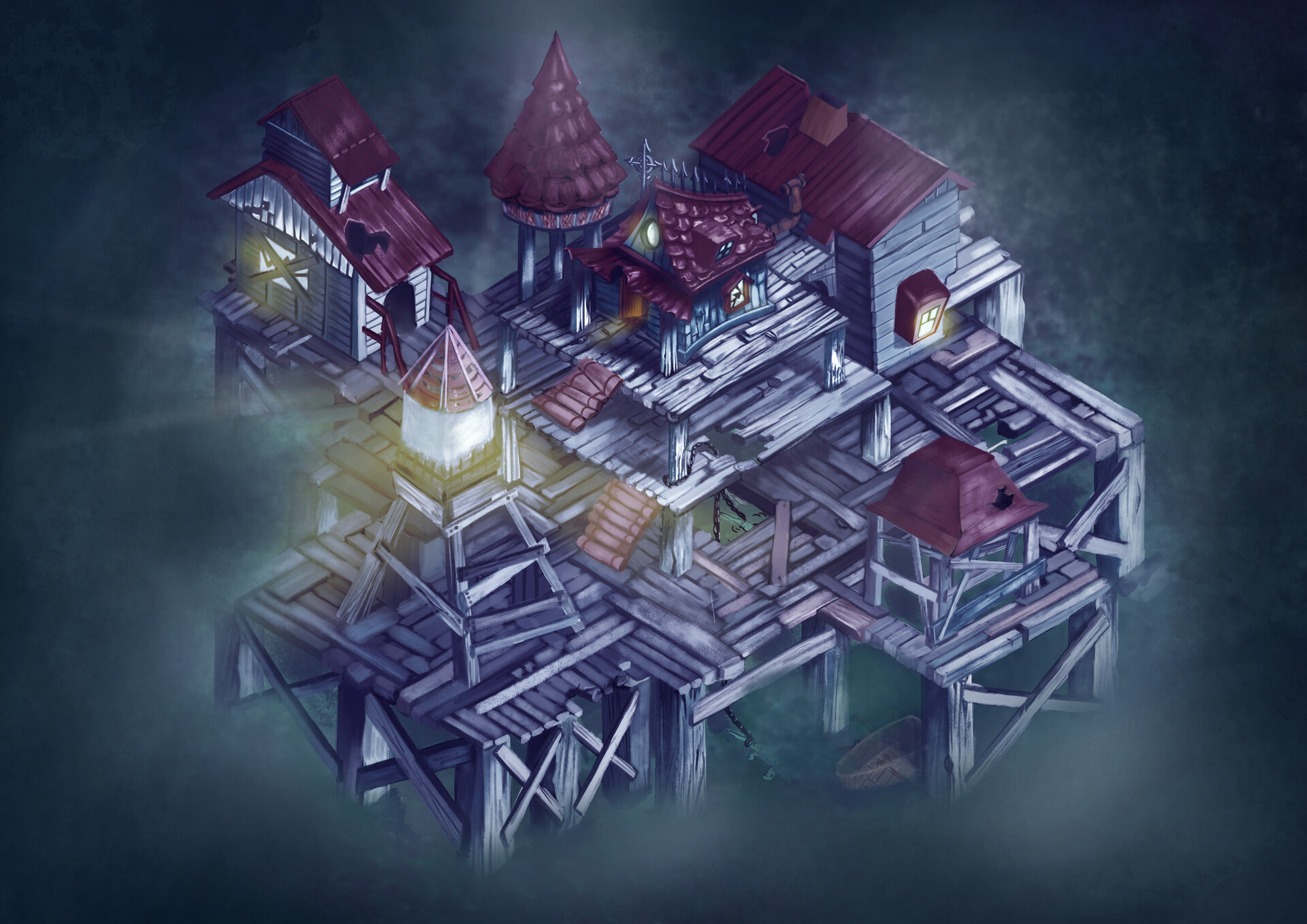 ArtStation - Bayou house