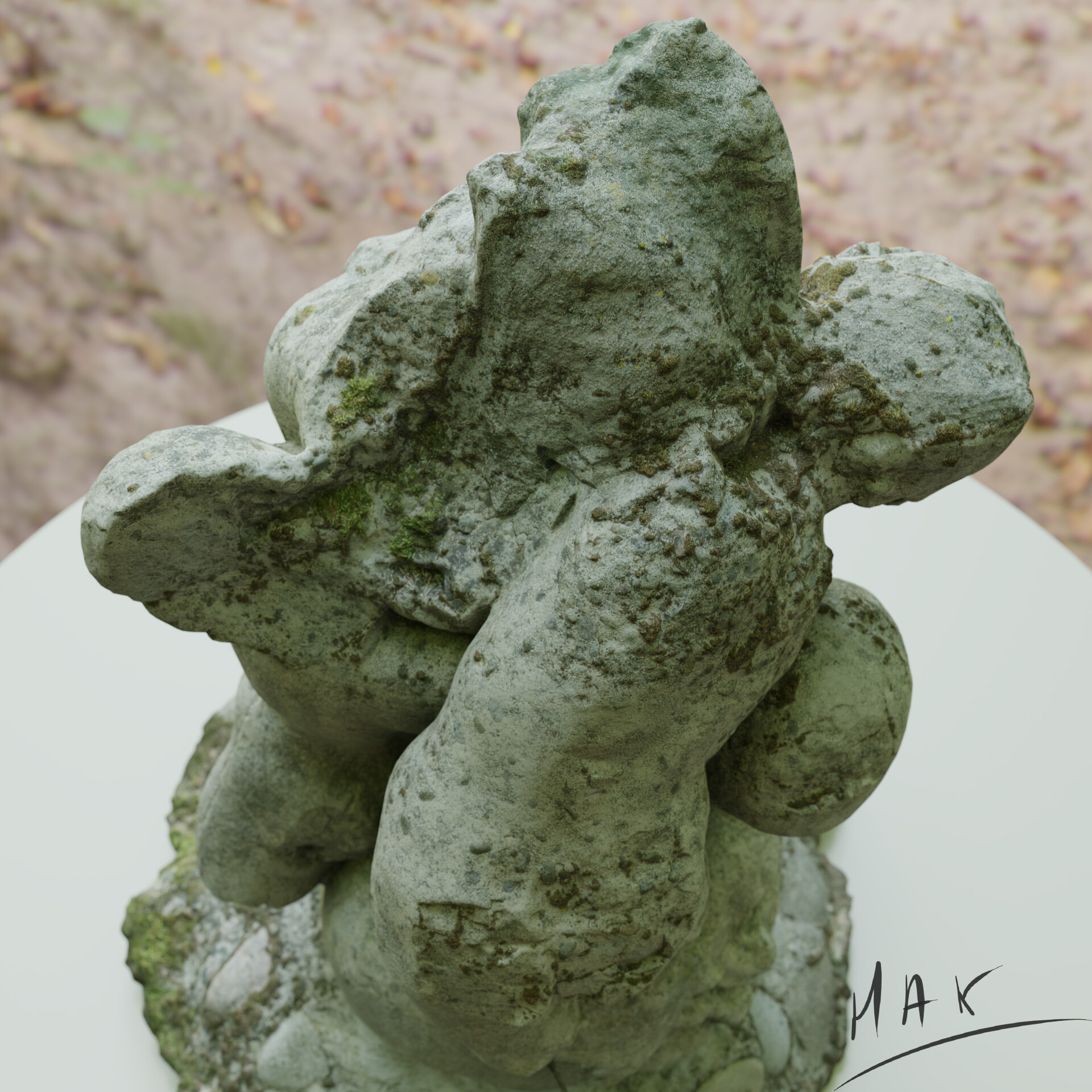 MAKRAM DAOU - Broken Statue