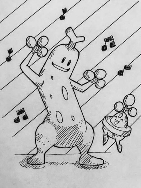 sudowoodo coloring pages