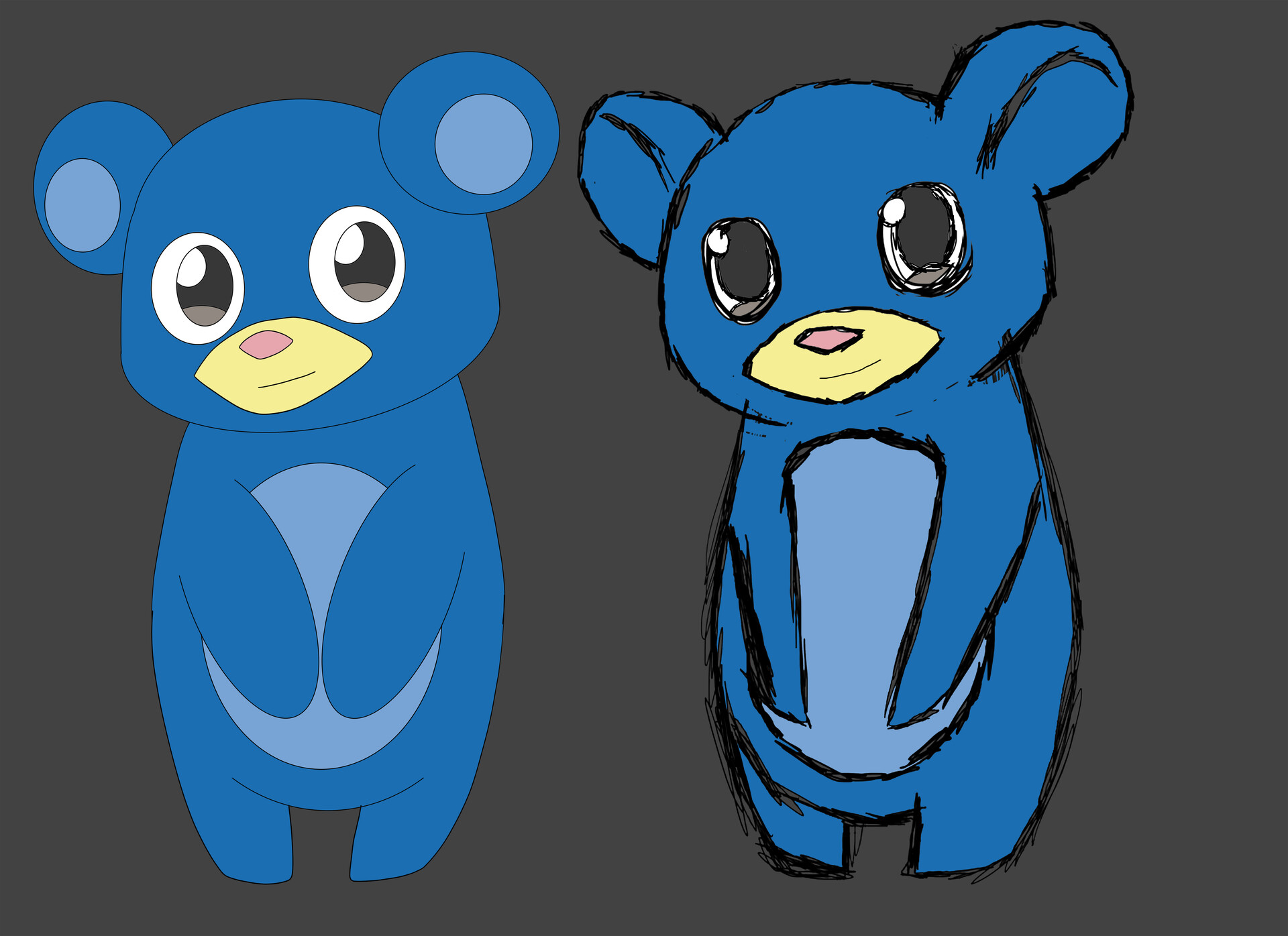 ArtStation - Bear Fakemon for a new region im creating