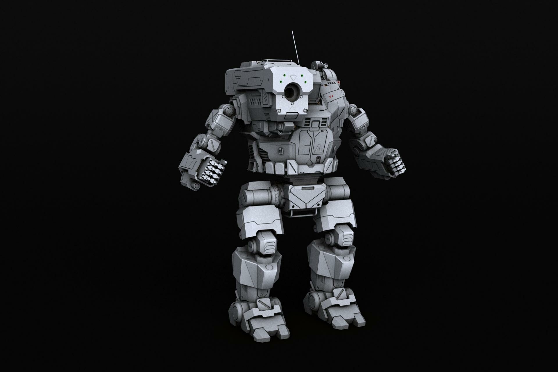 Alexander Ivanov - BATTLETECH Hunchback 3D Print