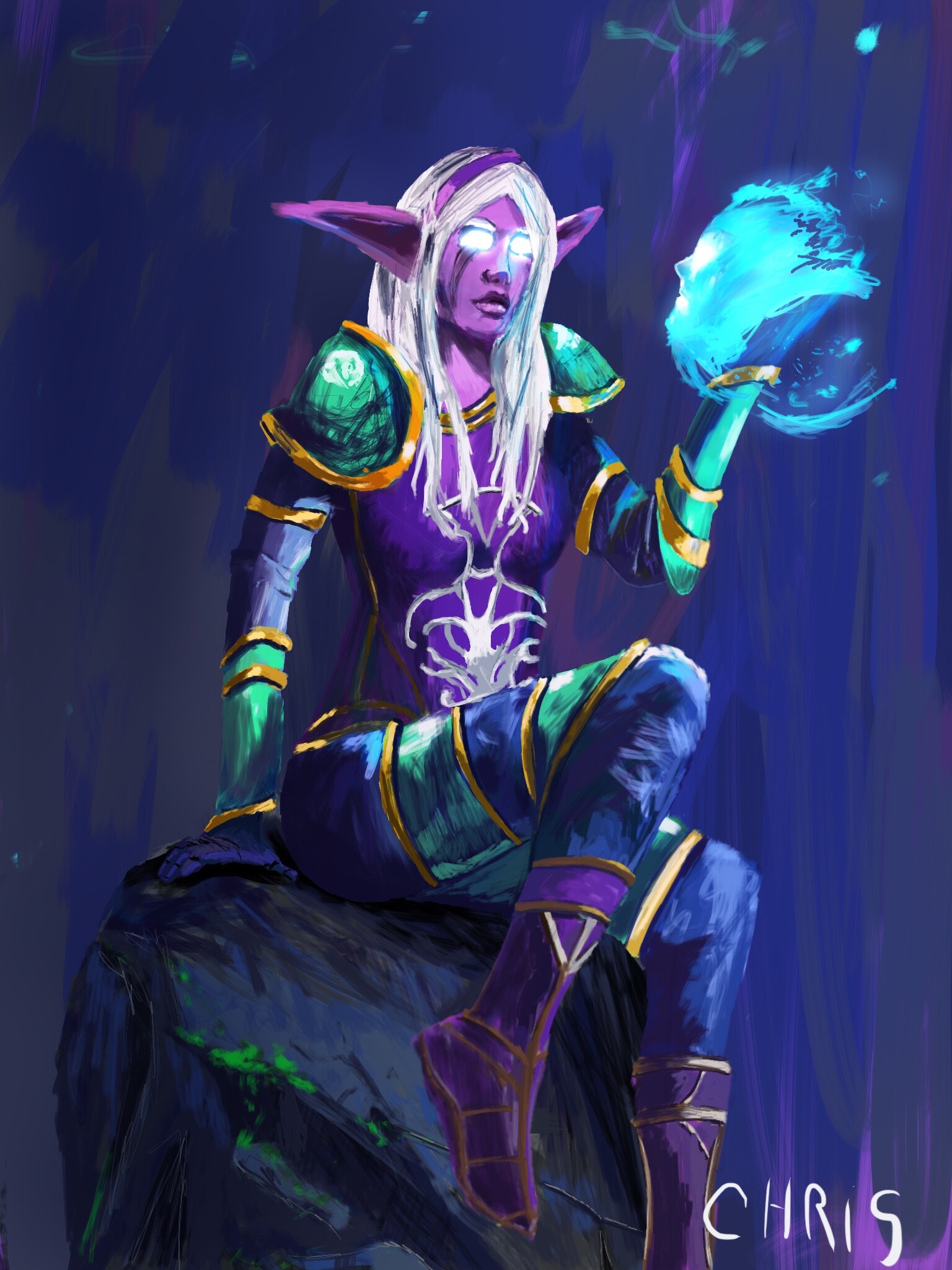 ArtStation - Night Elf