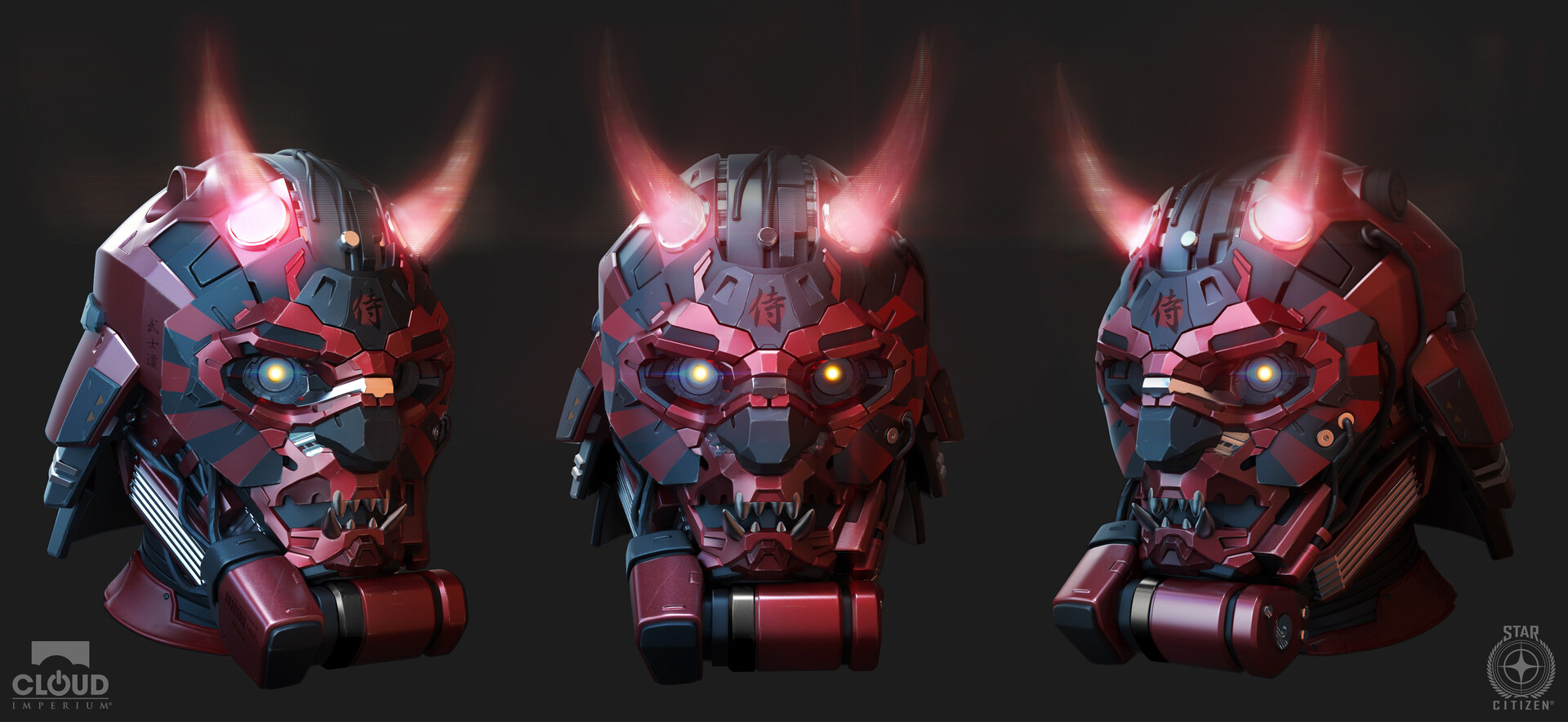 ArtStation - Kabuki Mask - Star Citizen