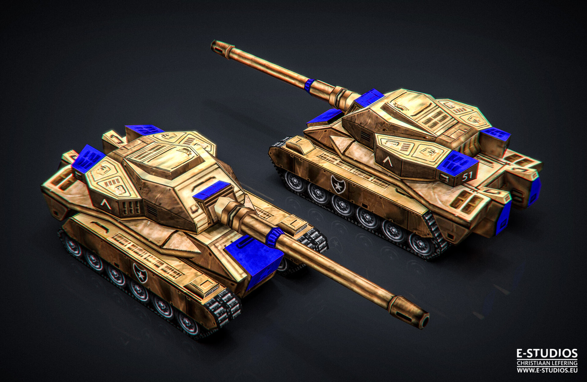 ArtStation - US - Predator Tank