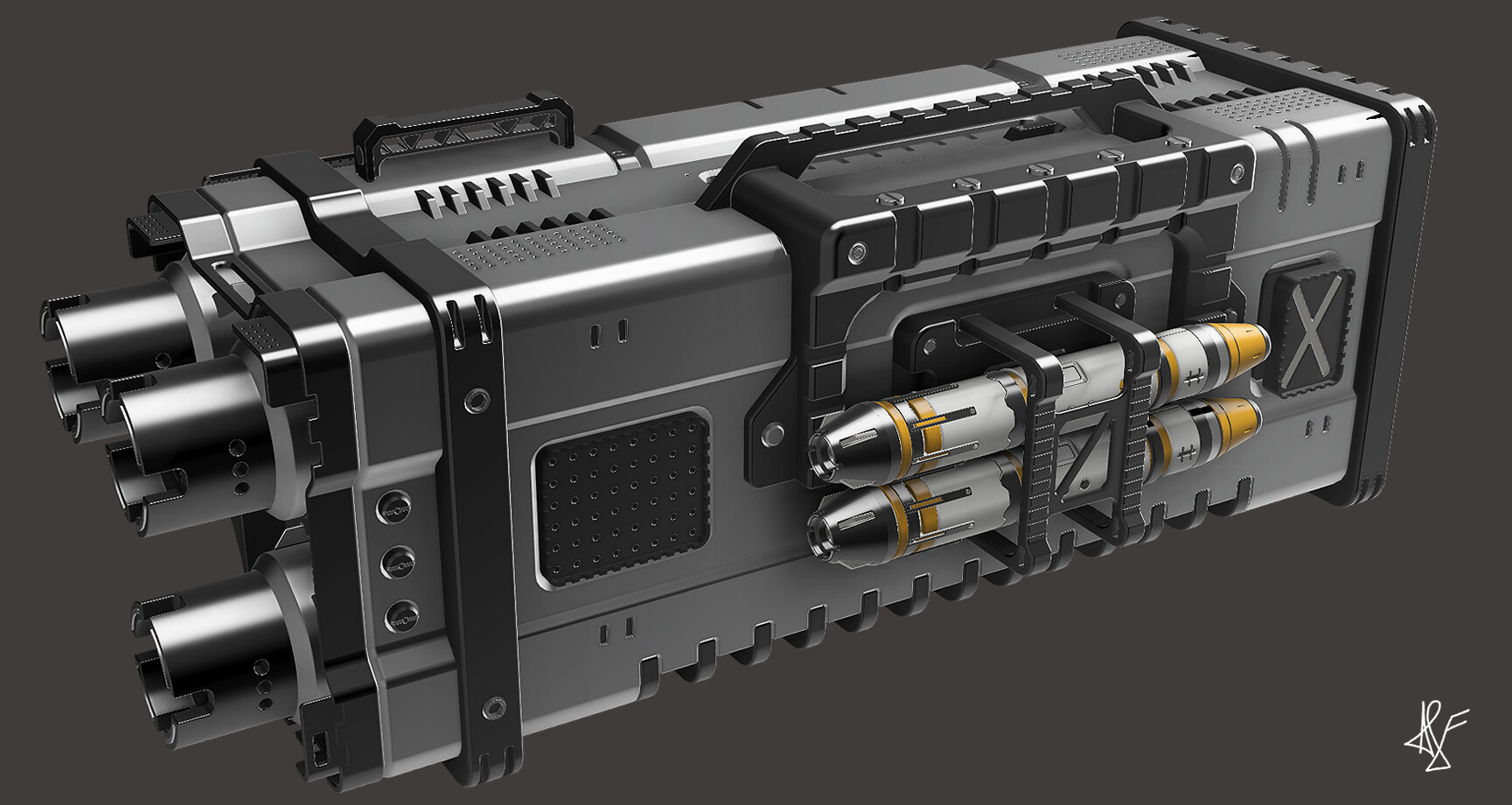 Aurelio La Ferla - Triple Rocket Launcher (Preview)