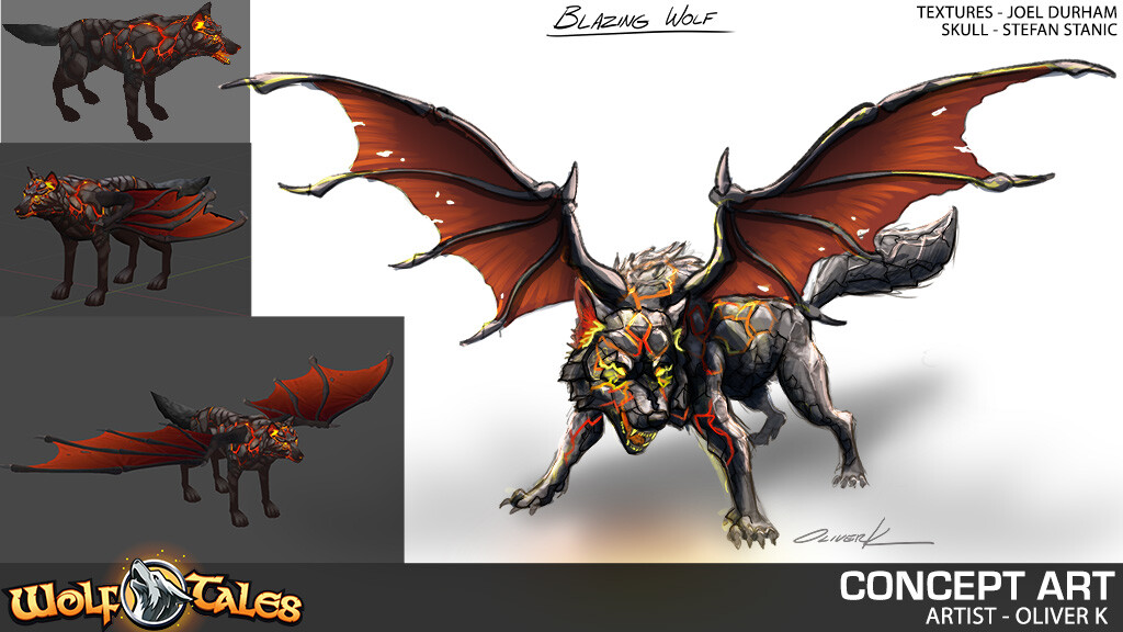 Oliver Kriel - Mobile Game - Wolf Tales