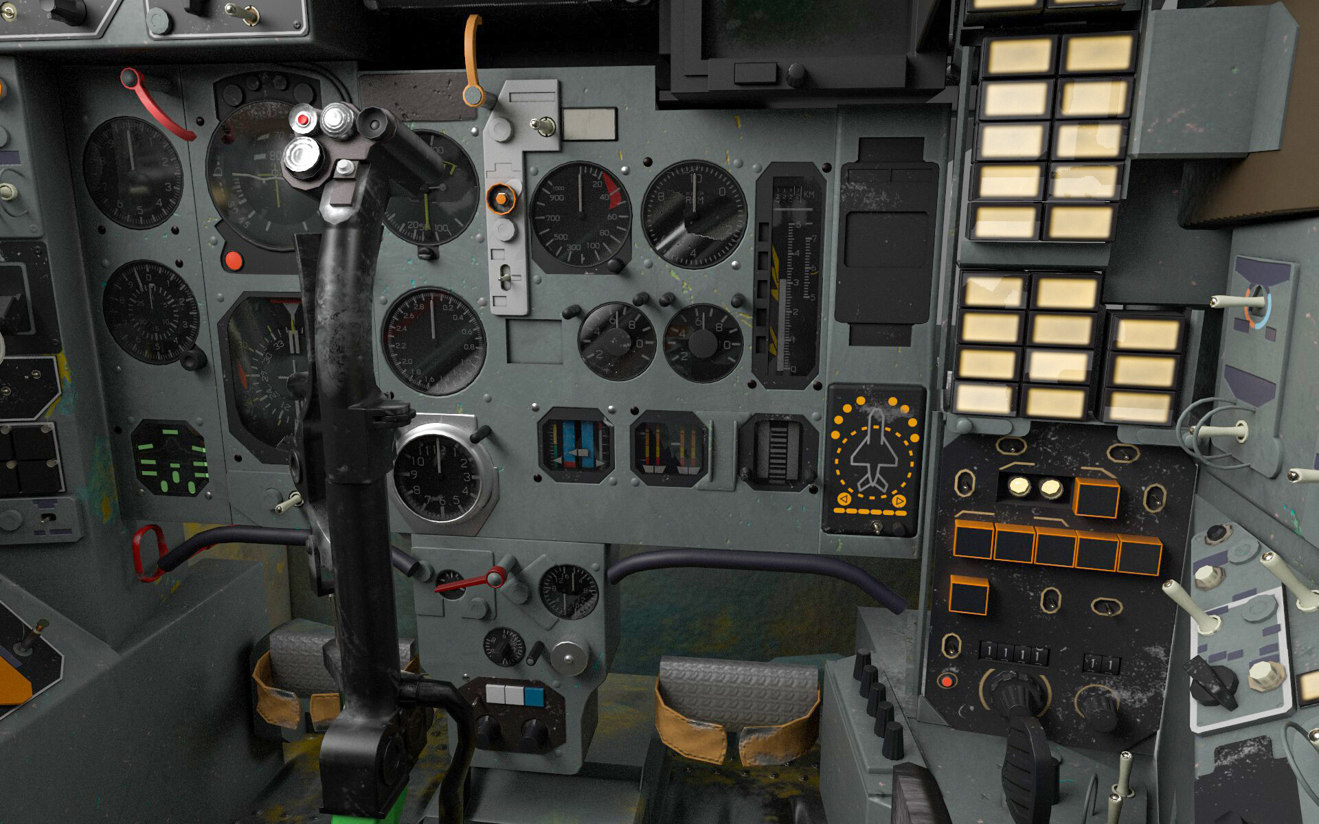 ArtStation - Mig-29 Cockpit