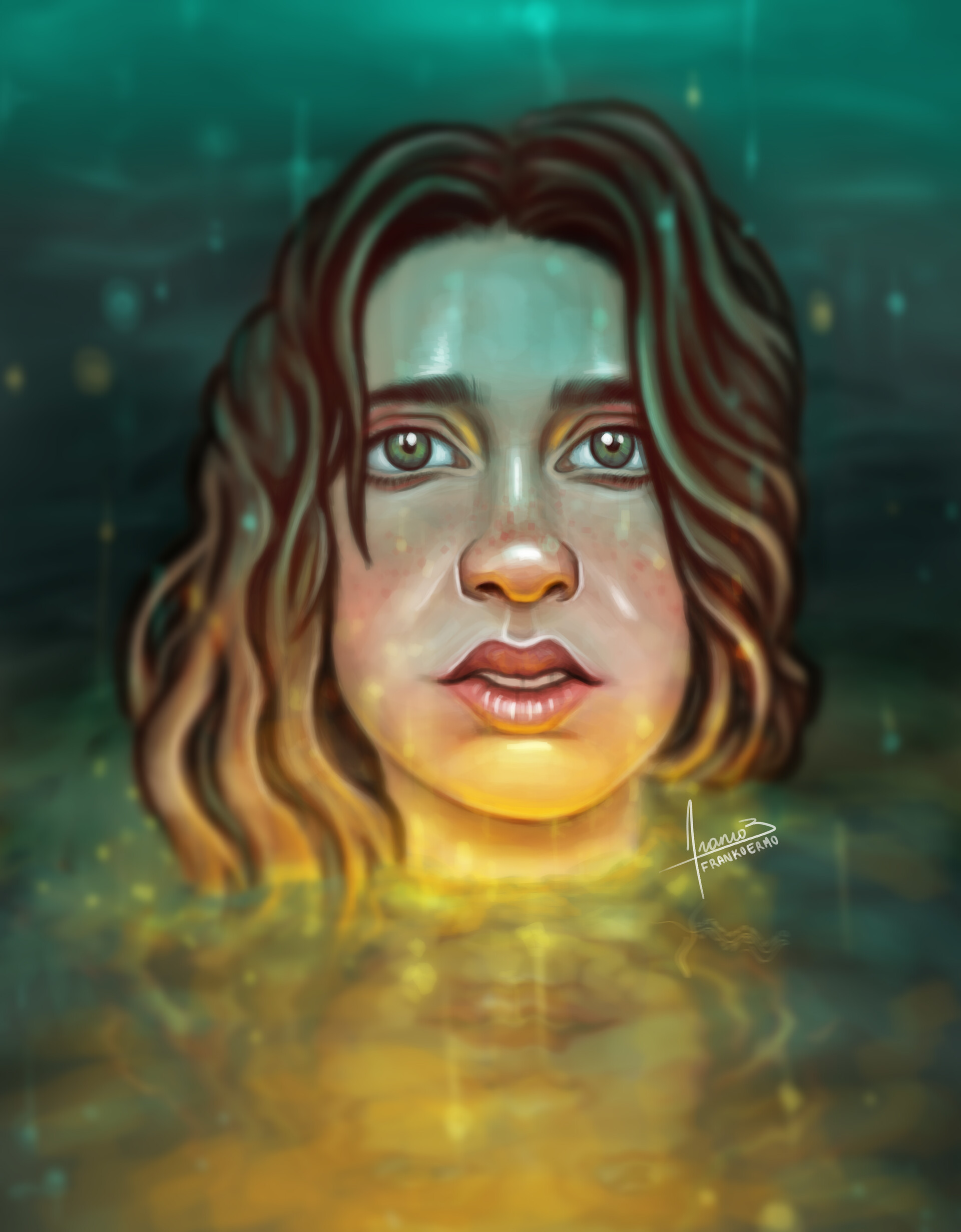 ArtStation - Water Girl