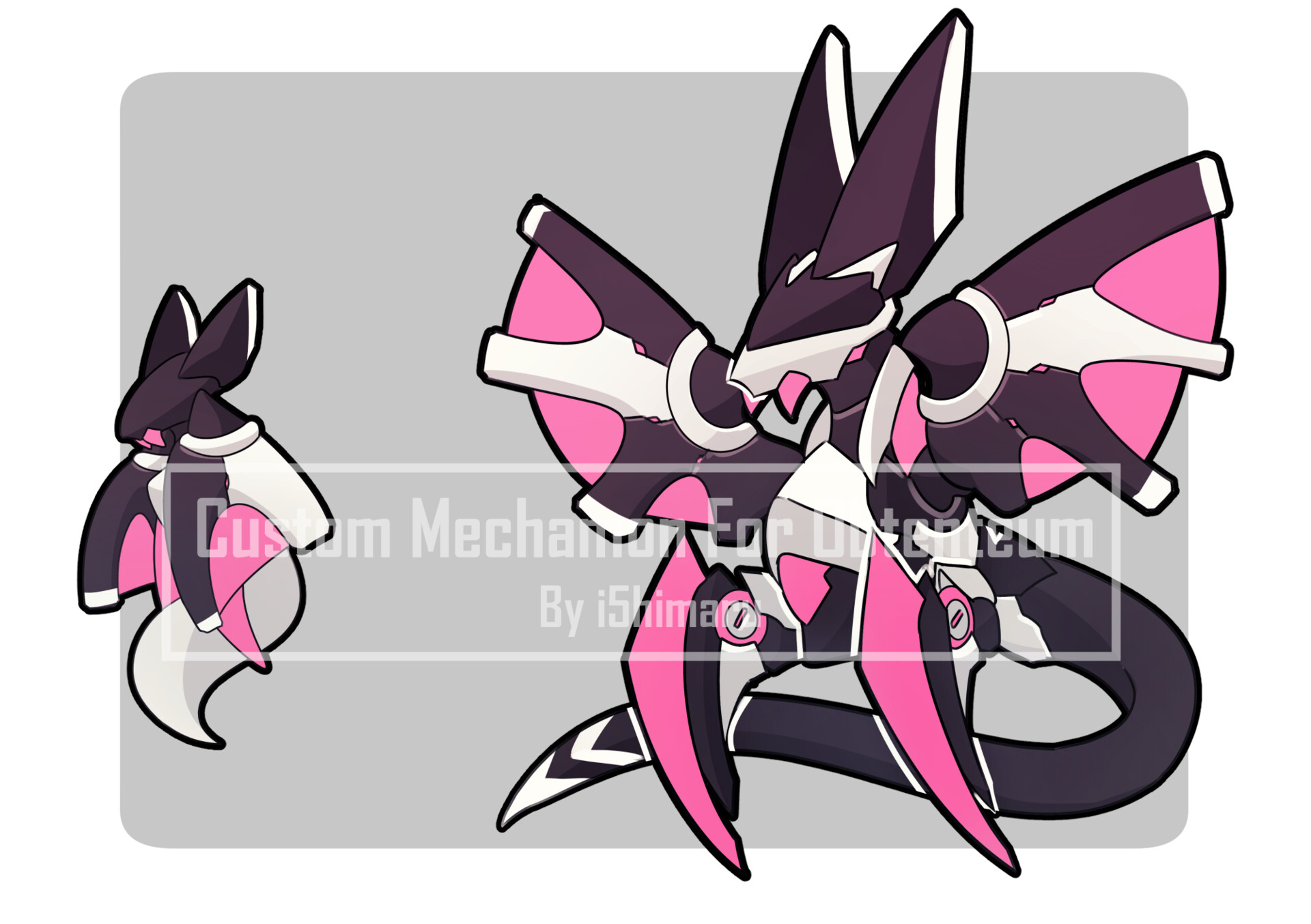 ArtStation - Custom Mechamon For Obtenteum