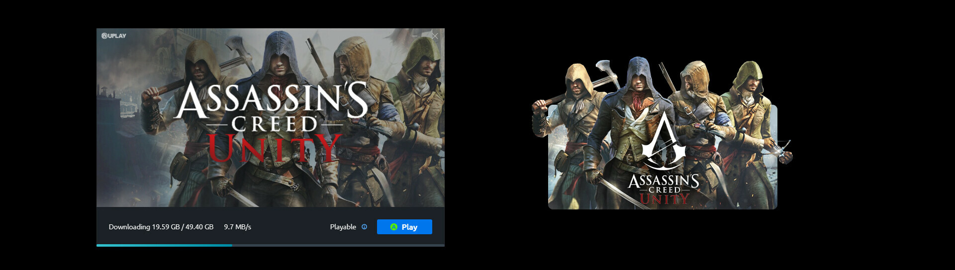 Andrii Shafetov - Portfolio - Assassin's Creed Unity - PC UI Design