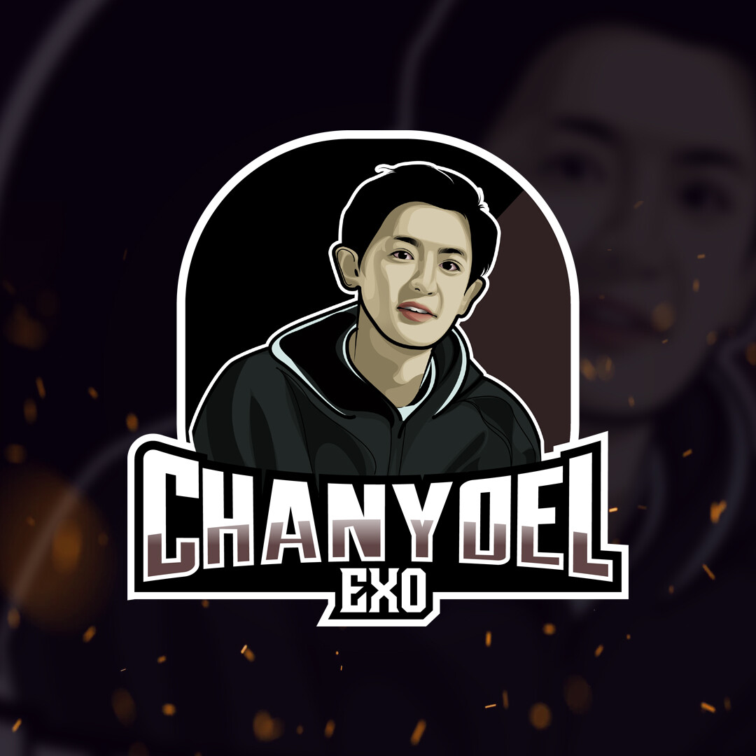 ArtStation - ChenYeol Exo in Mascot Logo