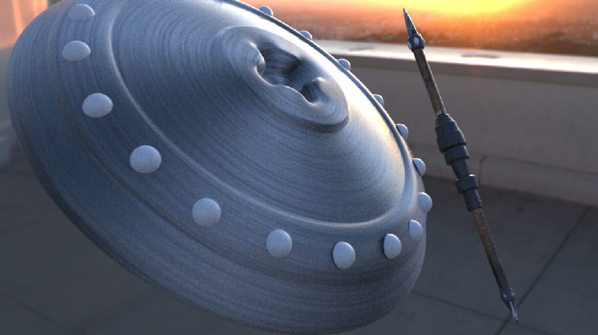 ArtStation - Shield and Pike