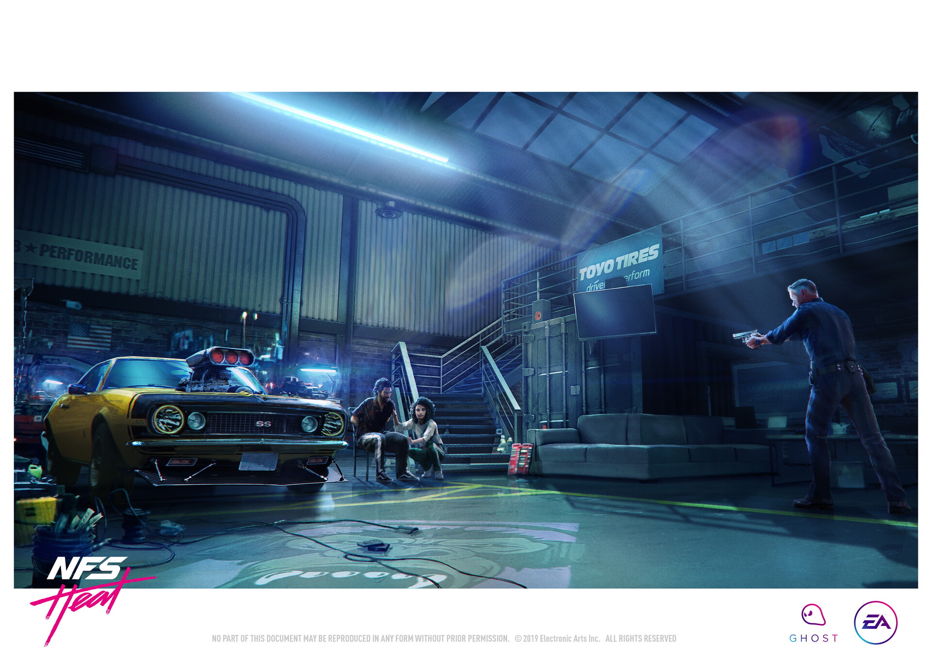 Ross Dearsley - NFS HEAT - Garage Capture Scene