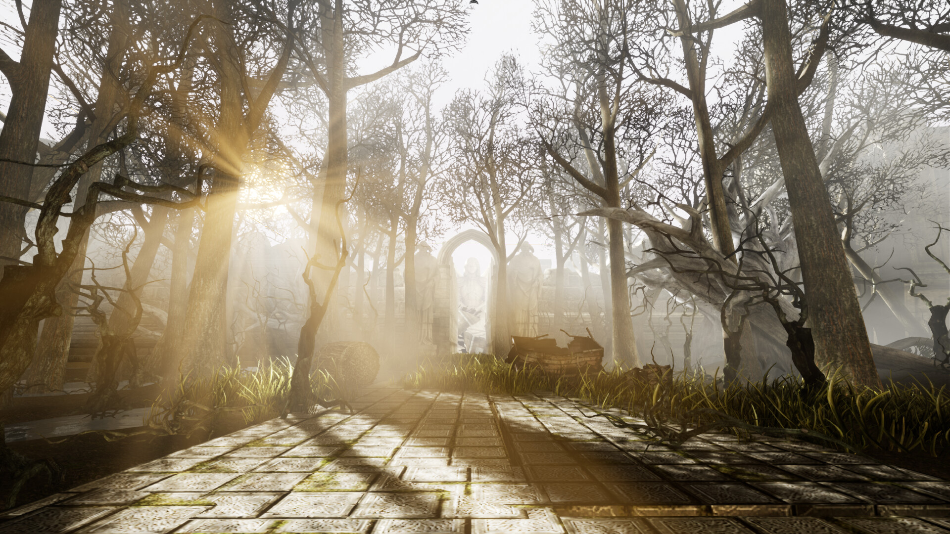 ArtStation - Swamp level - Unreal Engine