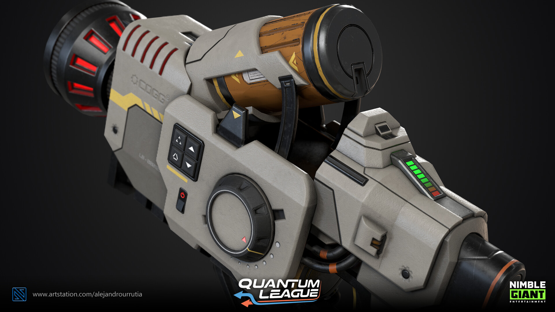 Alejandro Urrutia - Quantum League Laser Blaster