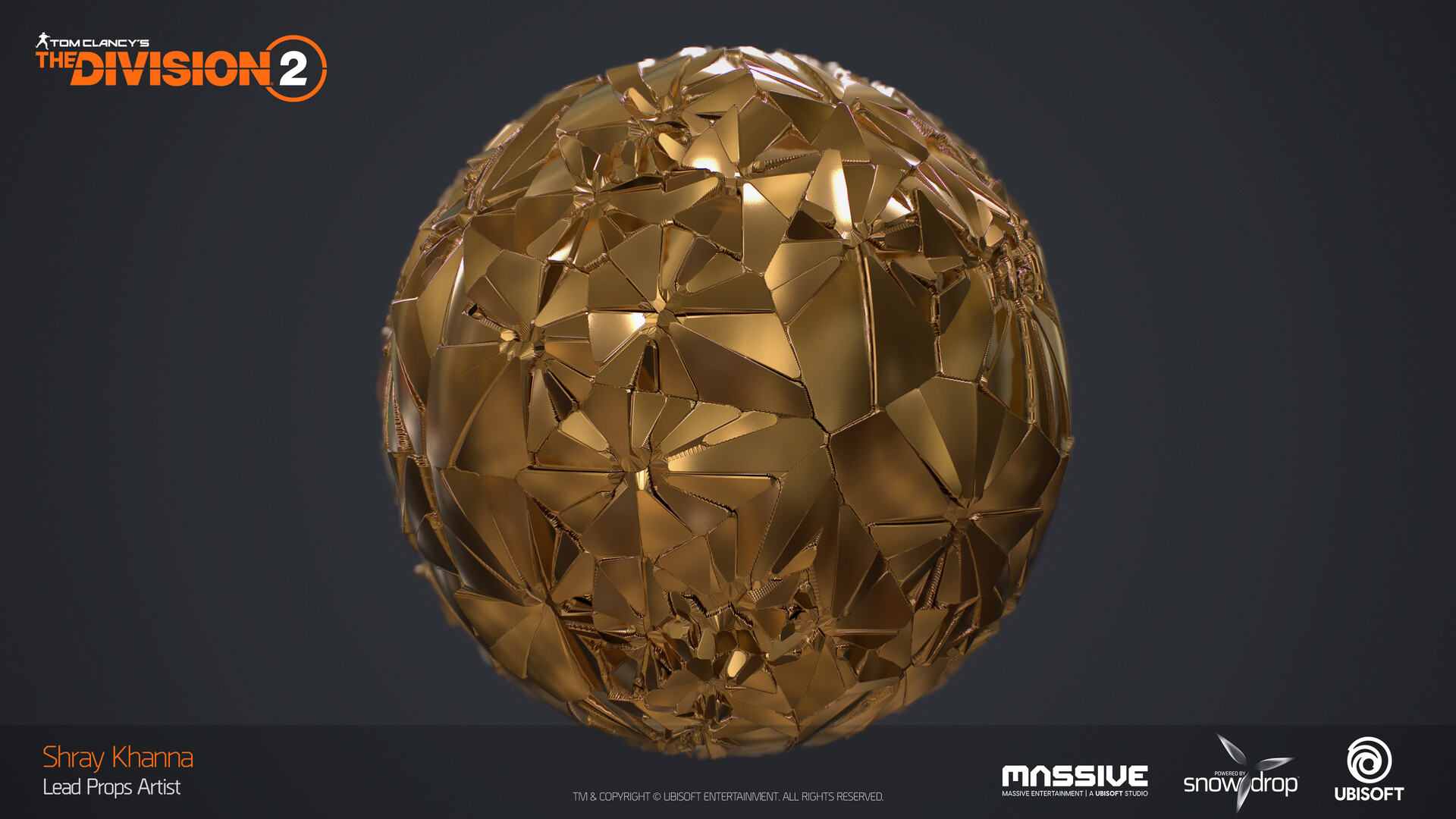 Art of Shray Khanna - The Division 2 I Surface Materials