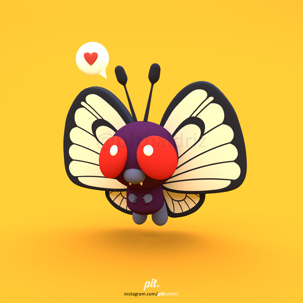 ArtStation - Butterfree