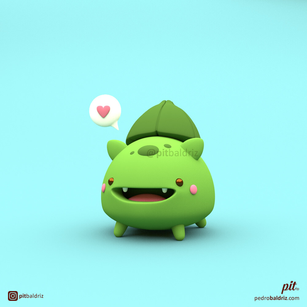 ArtStation - Bulbasaur