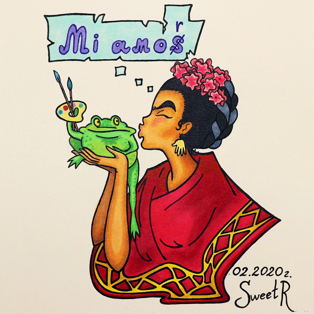 ArtStation - Frida Kahlo and Diego Rivera №2
