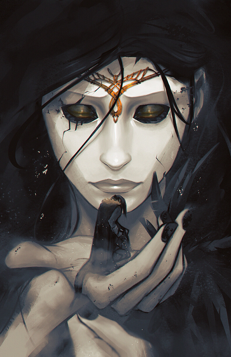 ArtStation - The Raven Queen