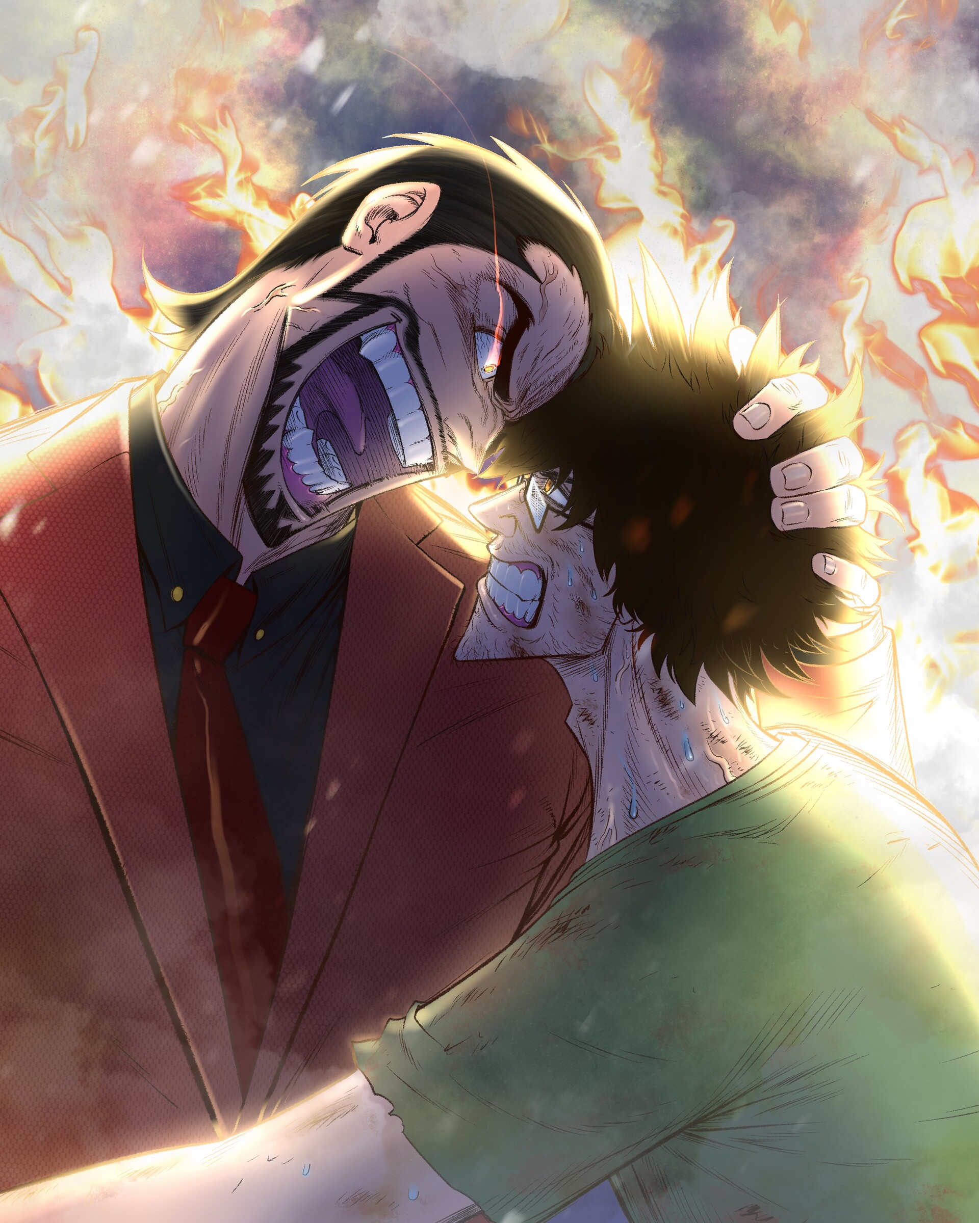 ArtStation - Akida Antagonizes Takuma